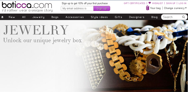 Boticca Jewelry - Flyers Online