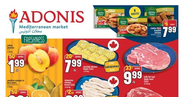 Adonis Ontario Weekly Flyers