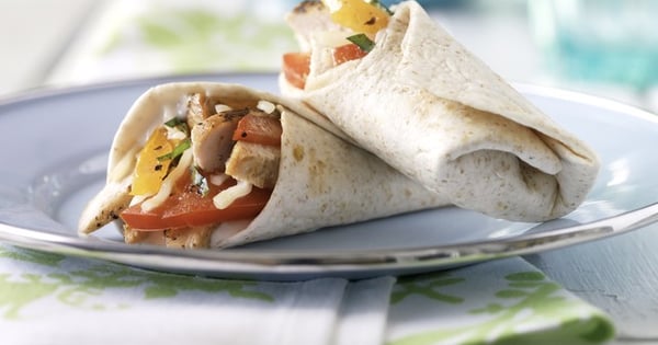 Balsamic Mozzarella Chicken Wrap Recipe - Flyers Online