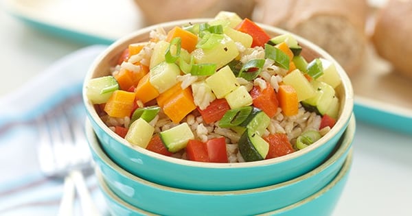 Brown Rice Primavera Recipe - Flyers Online