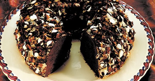 Bumpy Highway Cake (Marshmallow Nut Chocolate) Recipe - Flyers Online