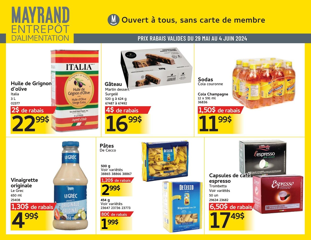 Mayrand - Weekly Flyer Specials from May 29th to Jun 4th 2024 - Flyers ...