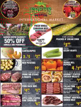 Fred's Farm Fresh - Domestic and Imported Groceries - Flyers Online