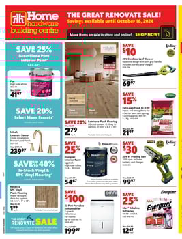 Home Hardware Ontario Weekly Flyers | Flyers Online