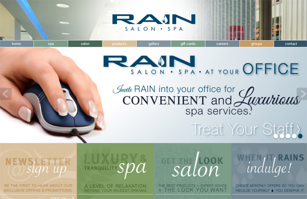 Rain Salon Spa - Flyers Online