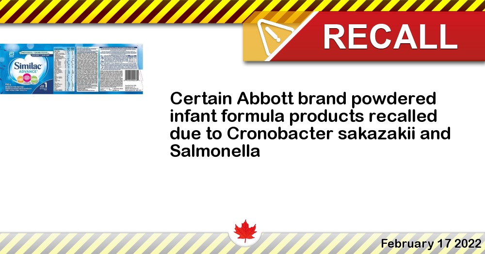 Certain Abbott brand powdered infant formula products recalled due to ...