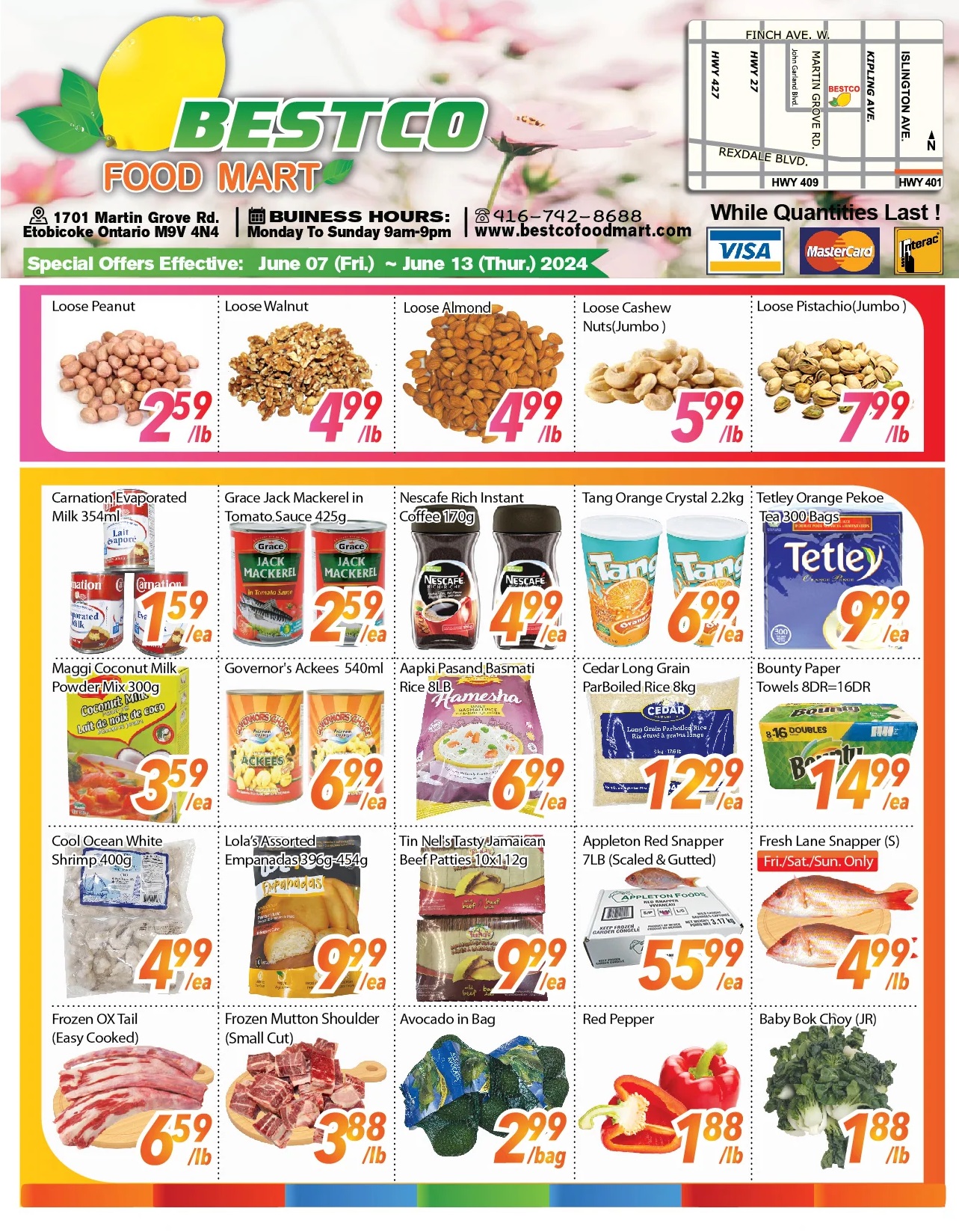 Bestco Food Mart Toronto Etobicoke - 1701 Martin Grove Rd - Ontario ...