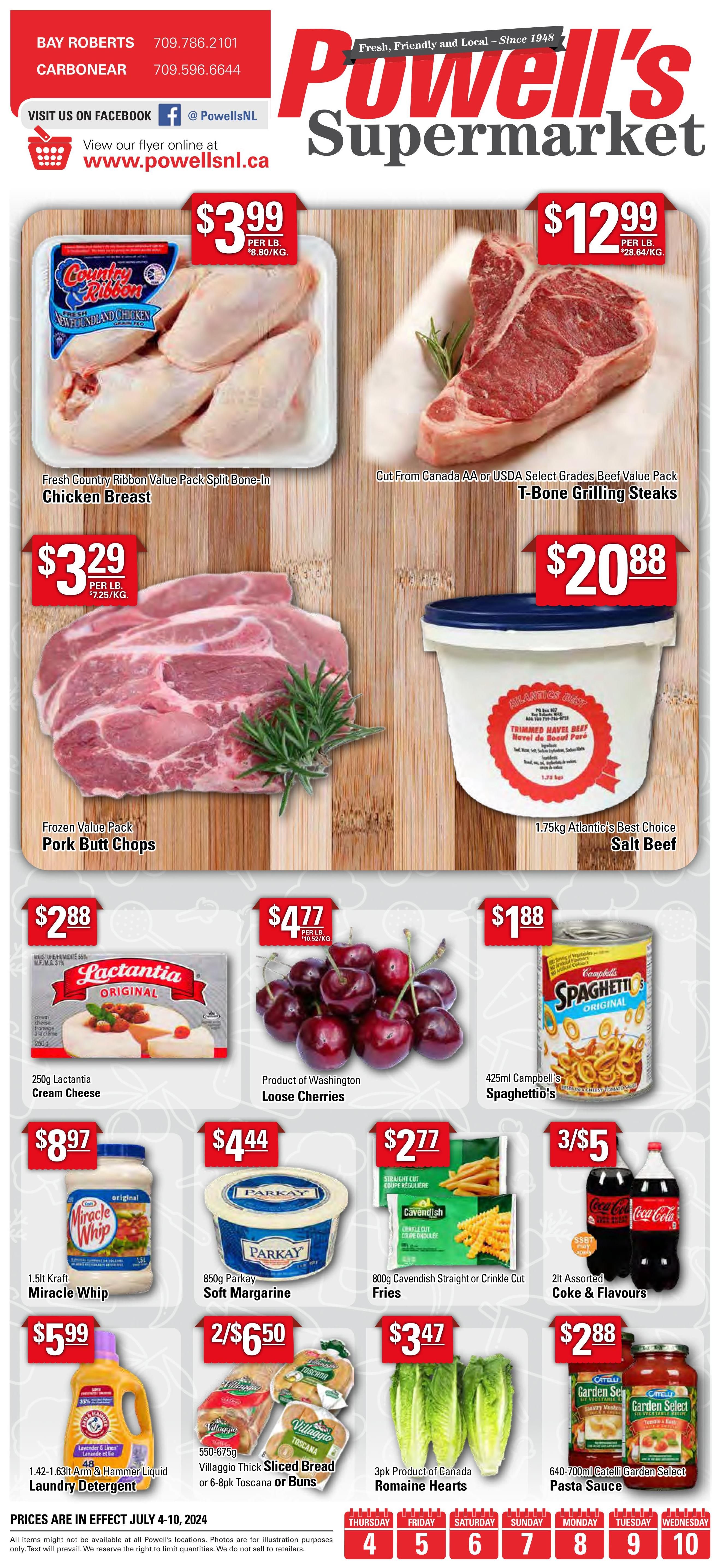 Powell's Supermarket Bay Roberts - 160 Conception Bay Hwy ...