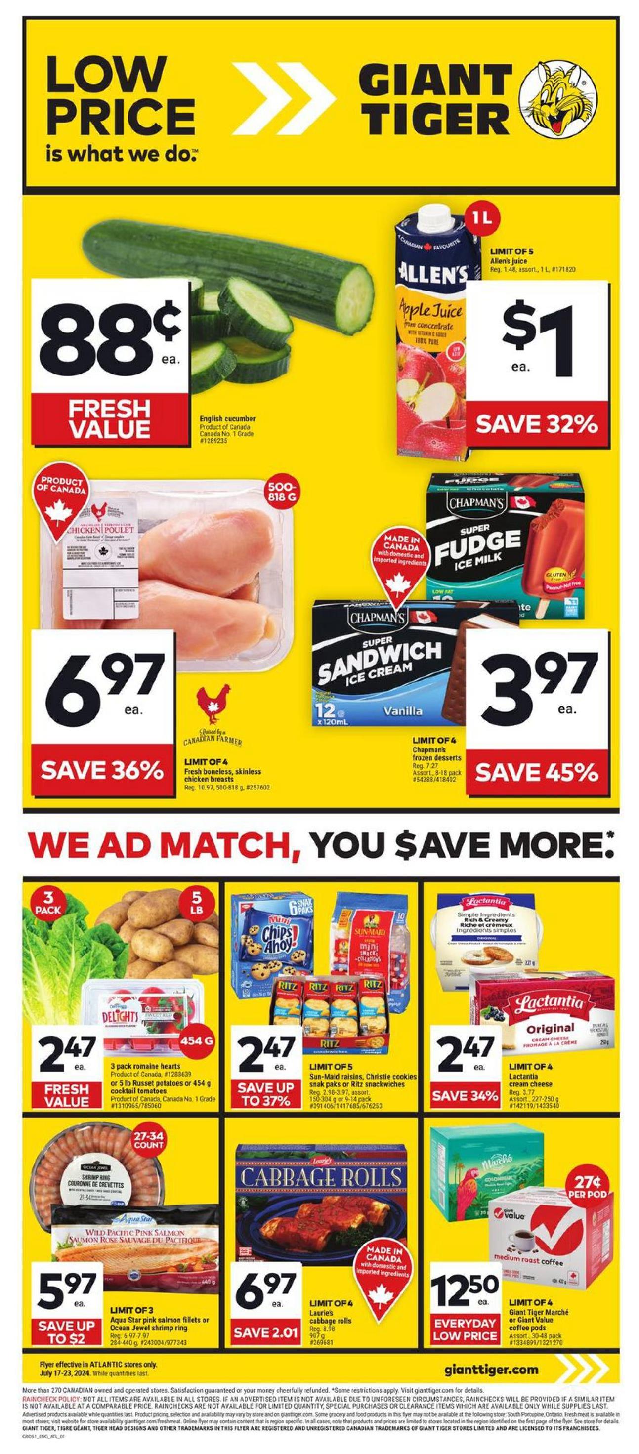 Giant Tiger Ottawa Nepean - 1861 Robertson Road - Ontario | Flyers Online