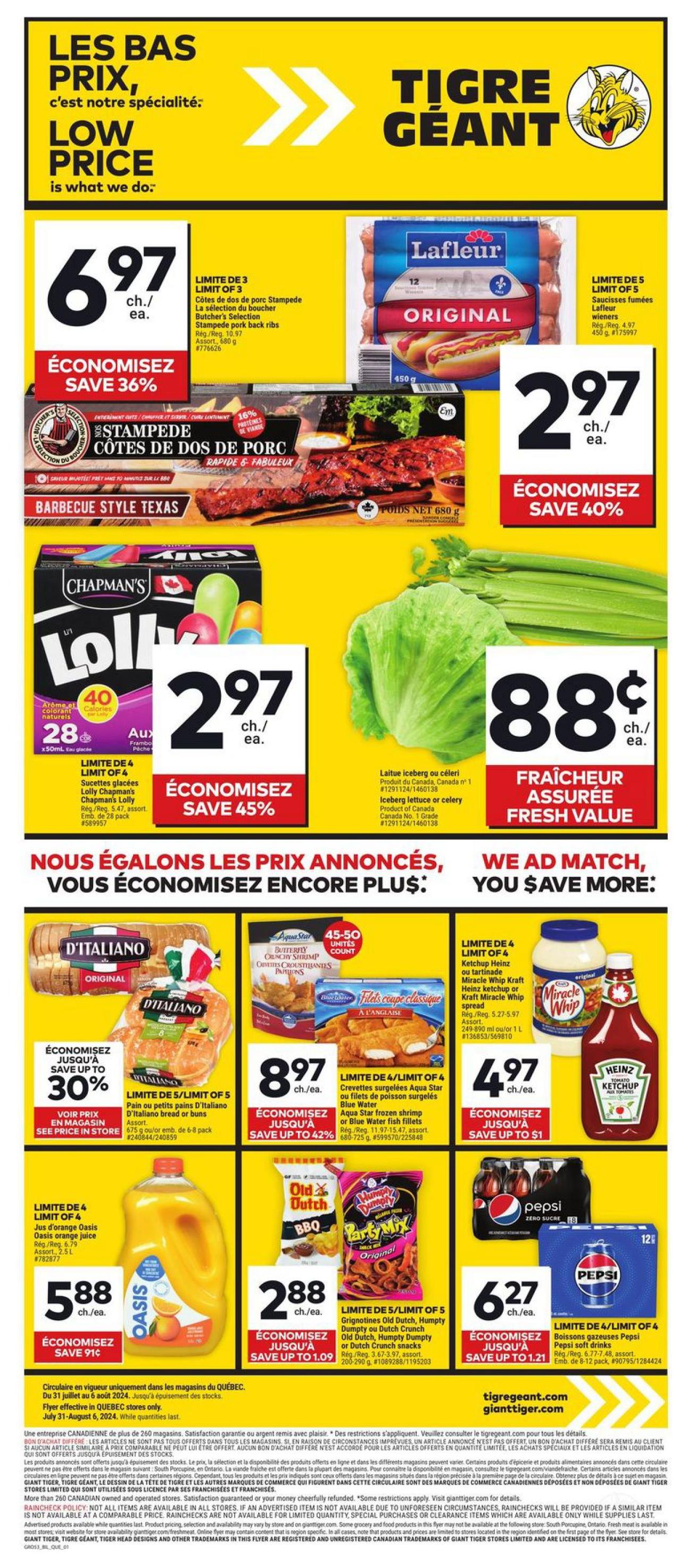 Giant Tiger Thunder Bay - 349 Main Street - Ontario | Flyers Online