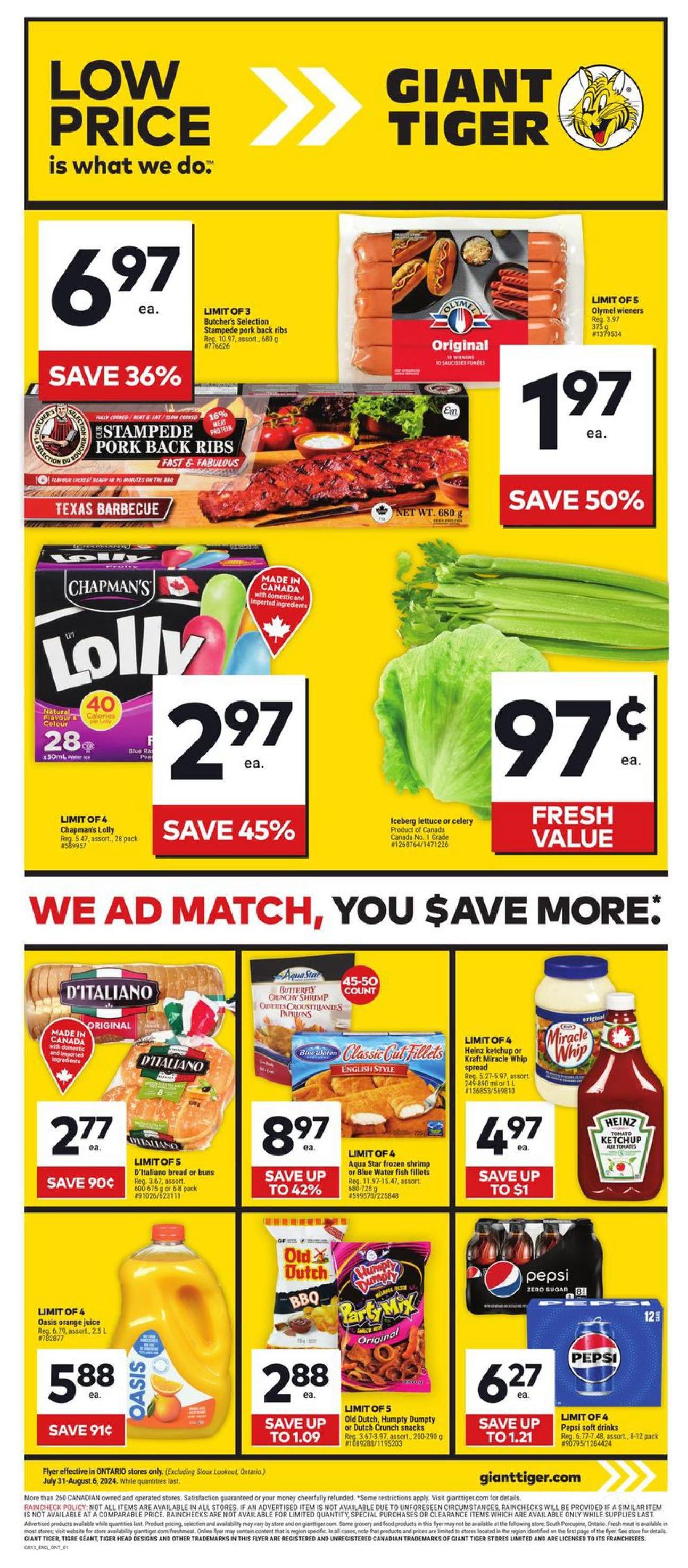 Giant Tiger Thunder Bay - 349 Main Street - Ontario | Flyers Online