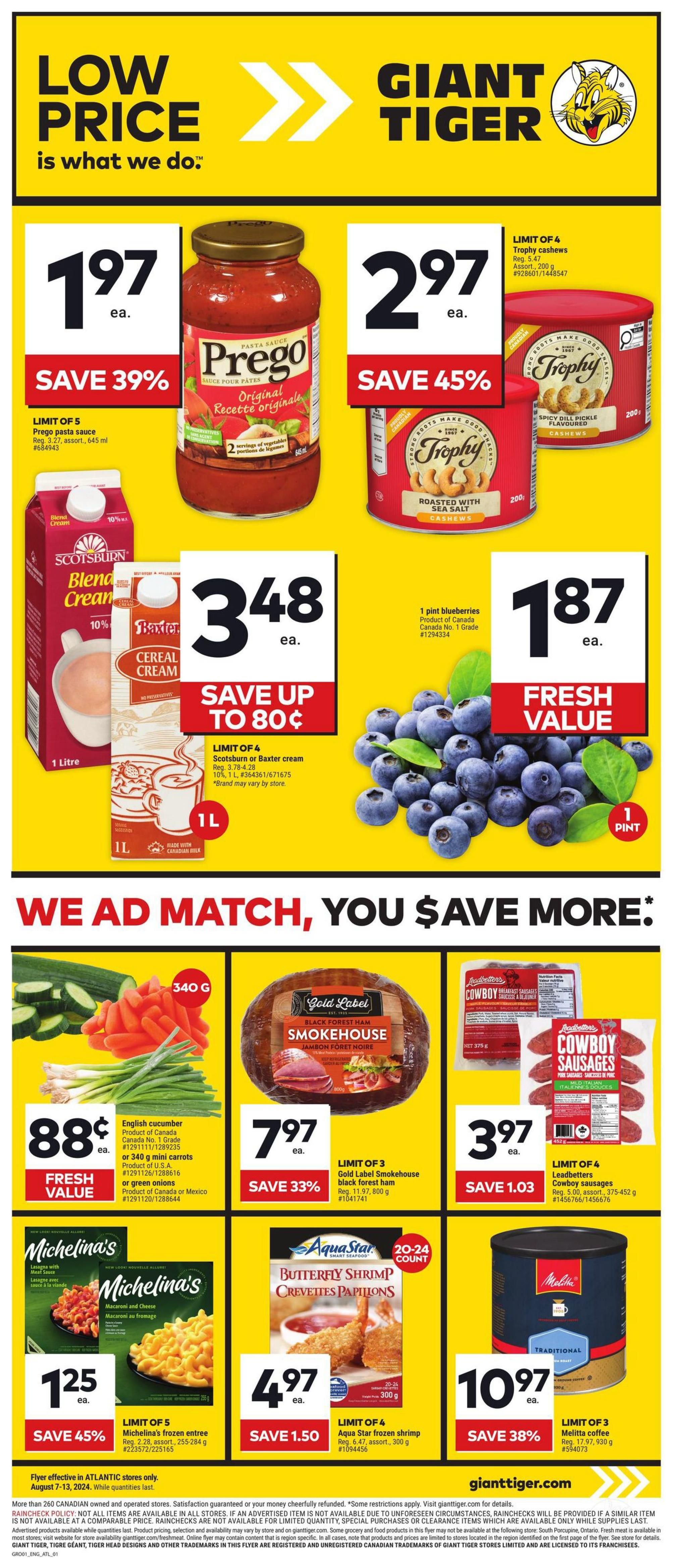 Giant Tiger Saint John - 100 Prince Edward Street - New Brunswick ...