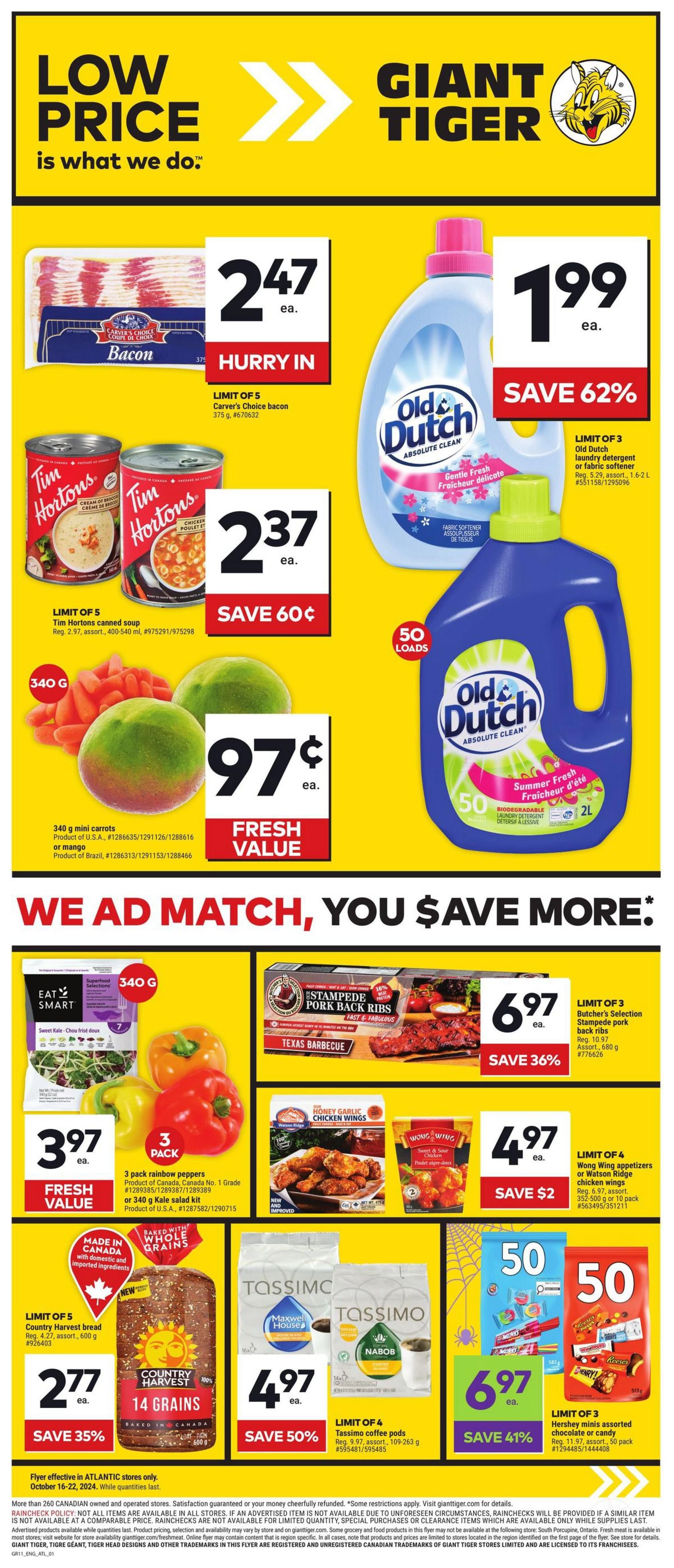 Giant Tiger Bridgewater - 215 Dominion Street - Nova Scotia | Flyers Online