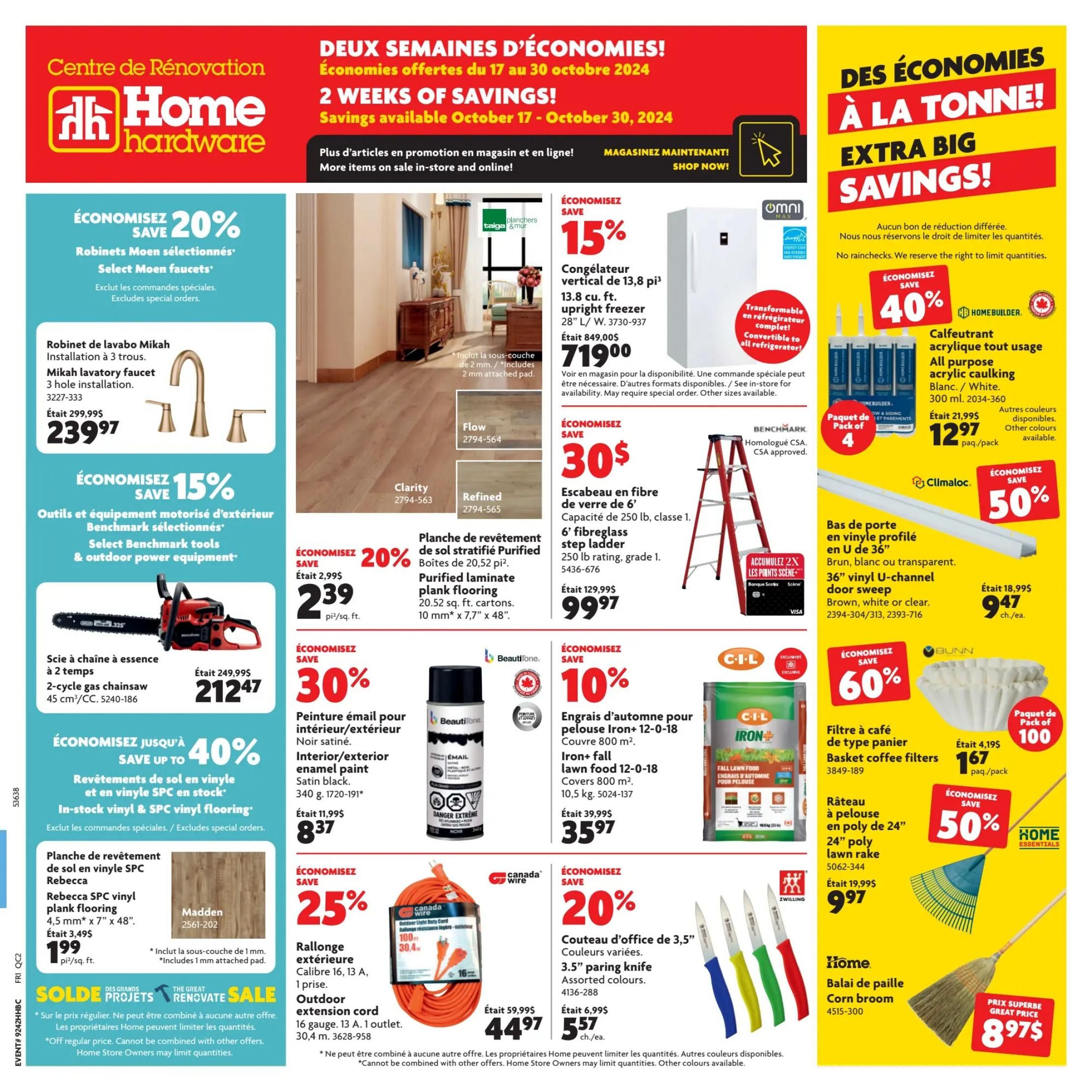 Home Hardware Cambridge - 200 Franklin Boulevard - Ontario | Flyers Online