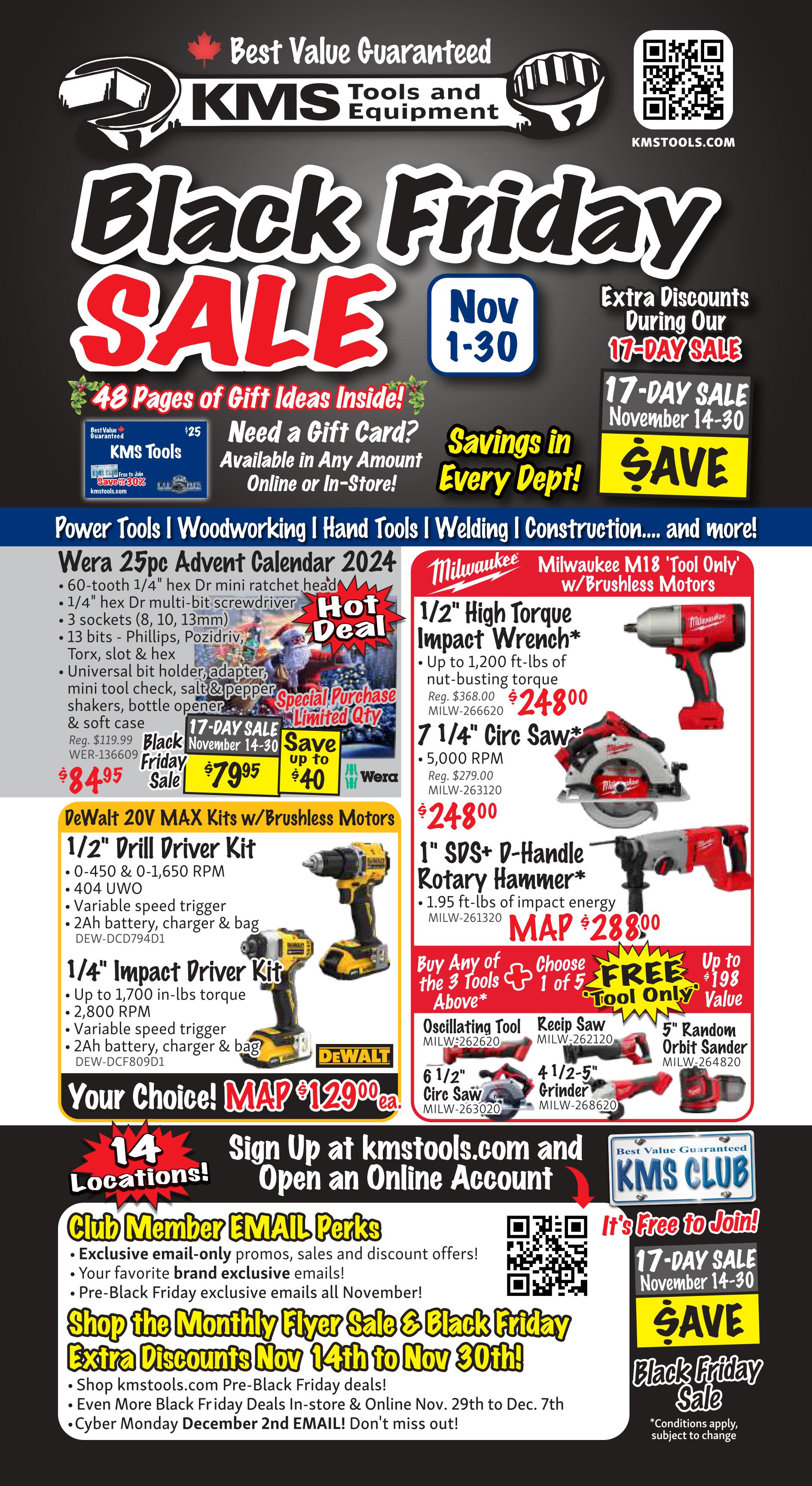 KMS Tools Calgary - 6311 Centre St S - Alberta | Flyers Online