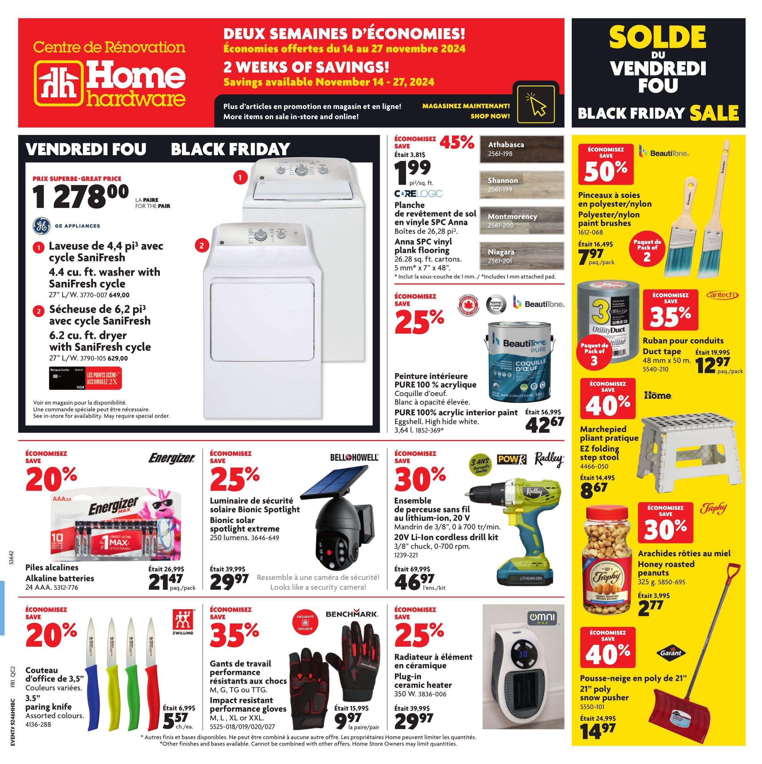 Home Hardware Lethbridge - 550 University Drive West - Alberta | Flyers ...