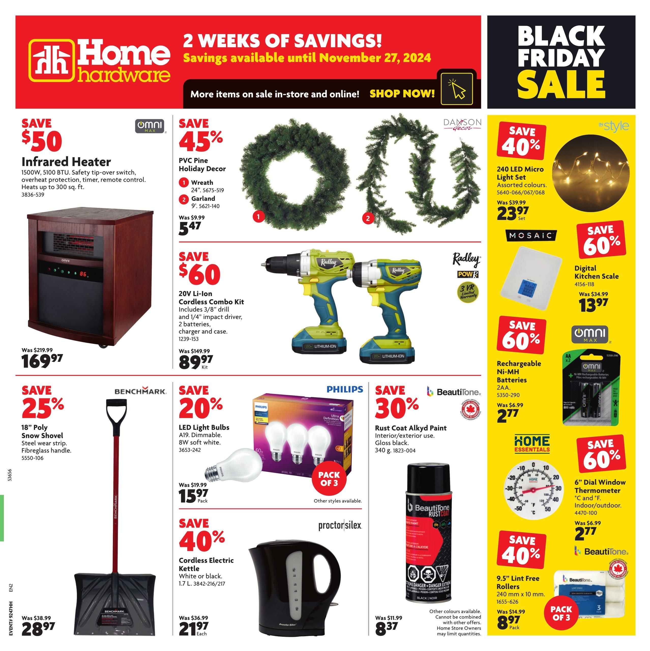 Home Hardware Lethbridge - 550 University Drive West - Alberta | Flyers ...