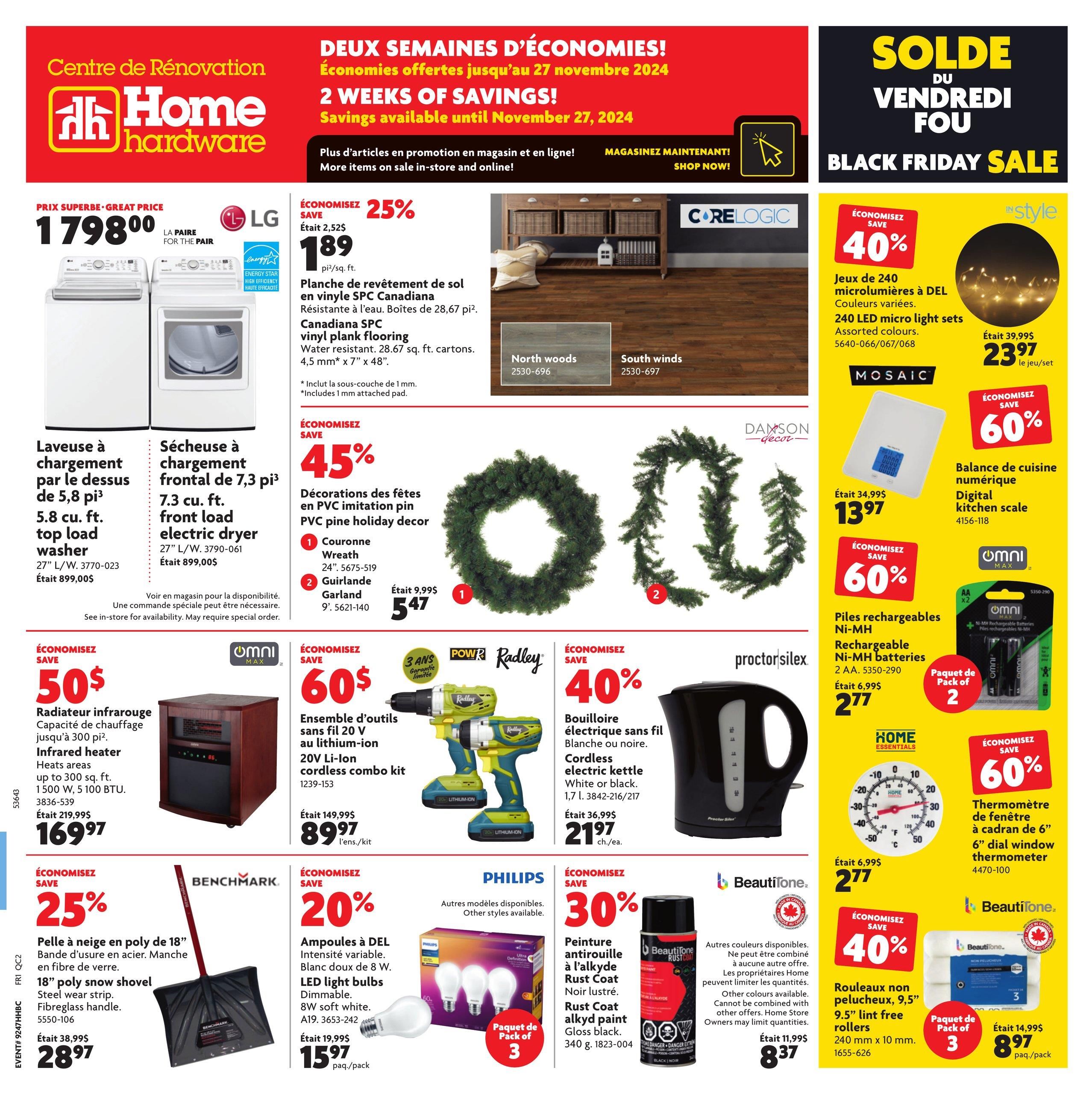 Home Hardware Lethbridge - 550 University Drive West - Alberta | Flyers ...