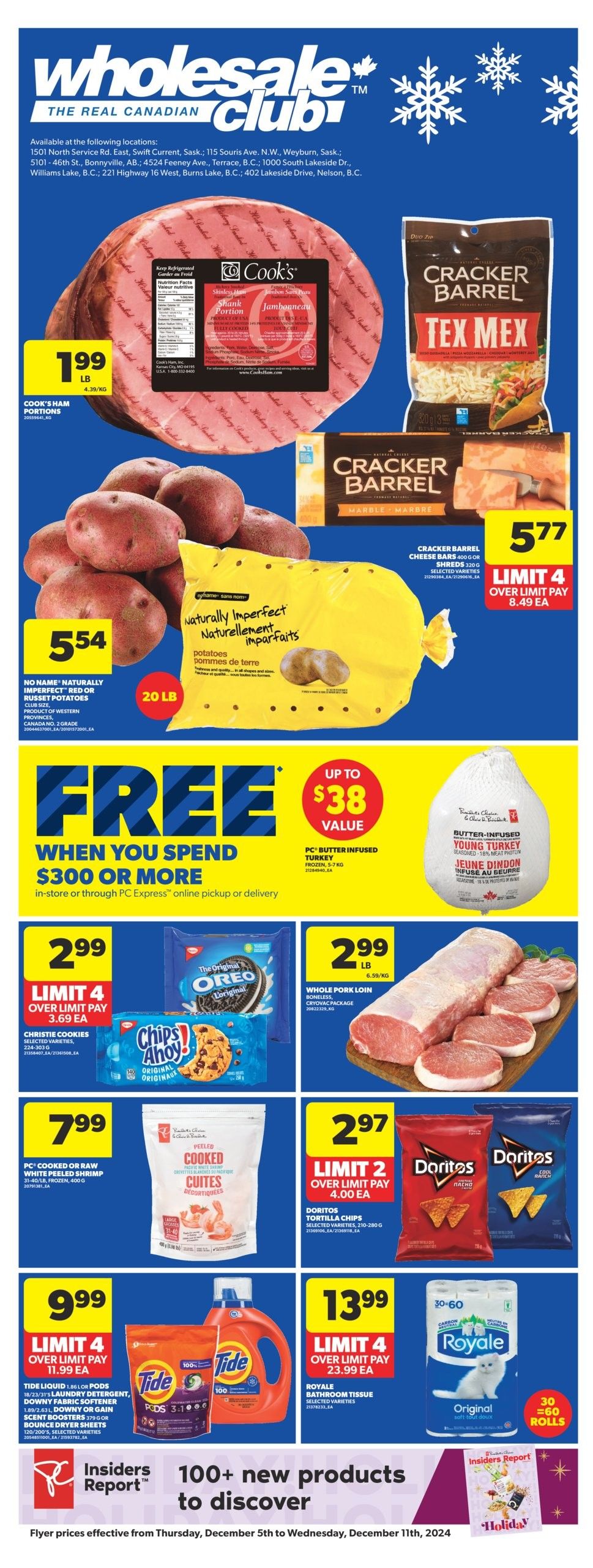Wholesale Club Barrie - 289 Yonge Street - Ontario | Flyers Online