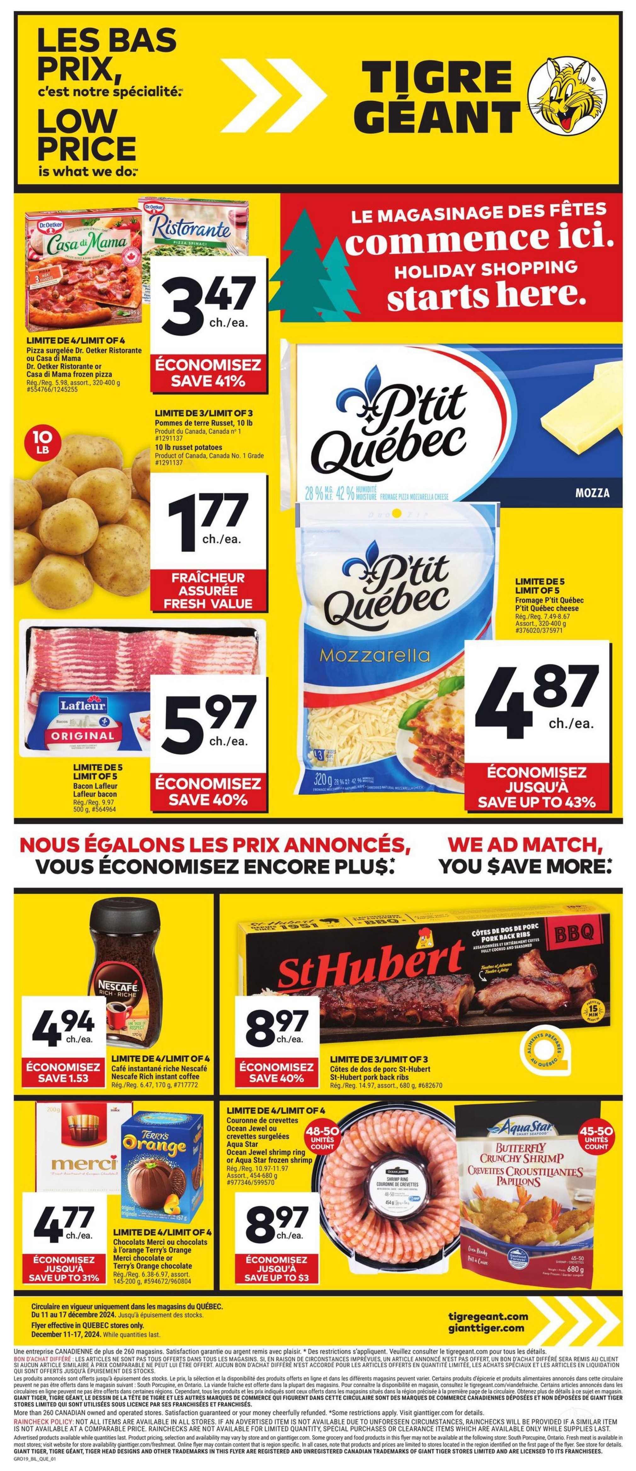 Giant Tiger Bathurst - 700 Saint Peter Avenue - New Brunswick | Flyers ...