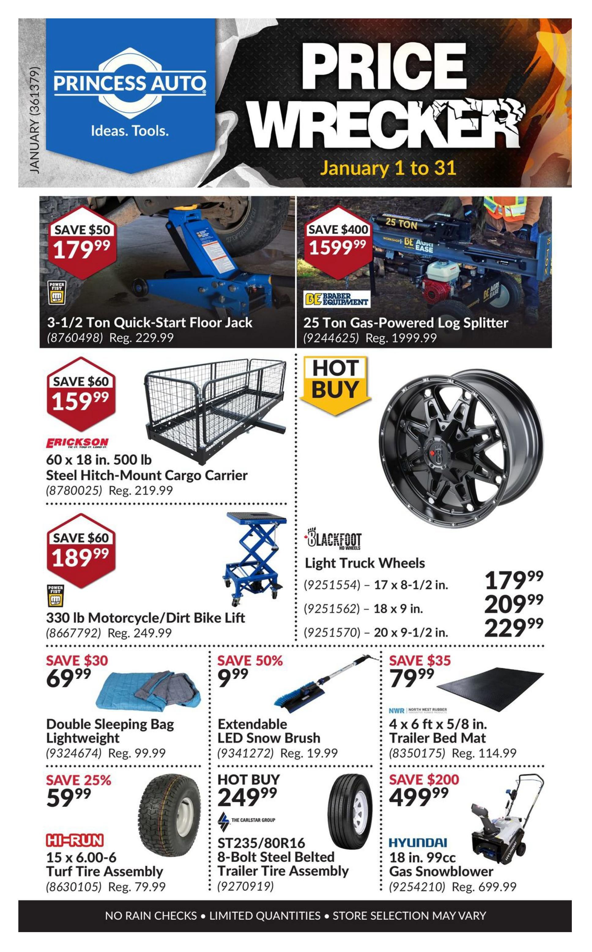 Princess Auto Ontario Local Directory | Flyers Online