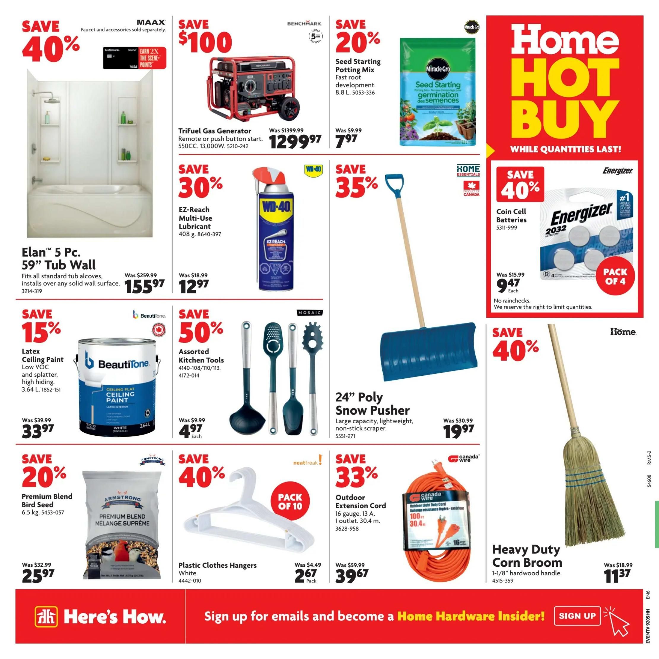 Home Hardware Ontario Weekly Flyers | Flyers Online