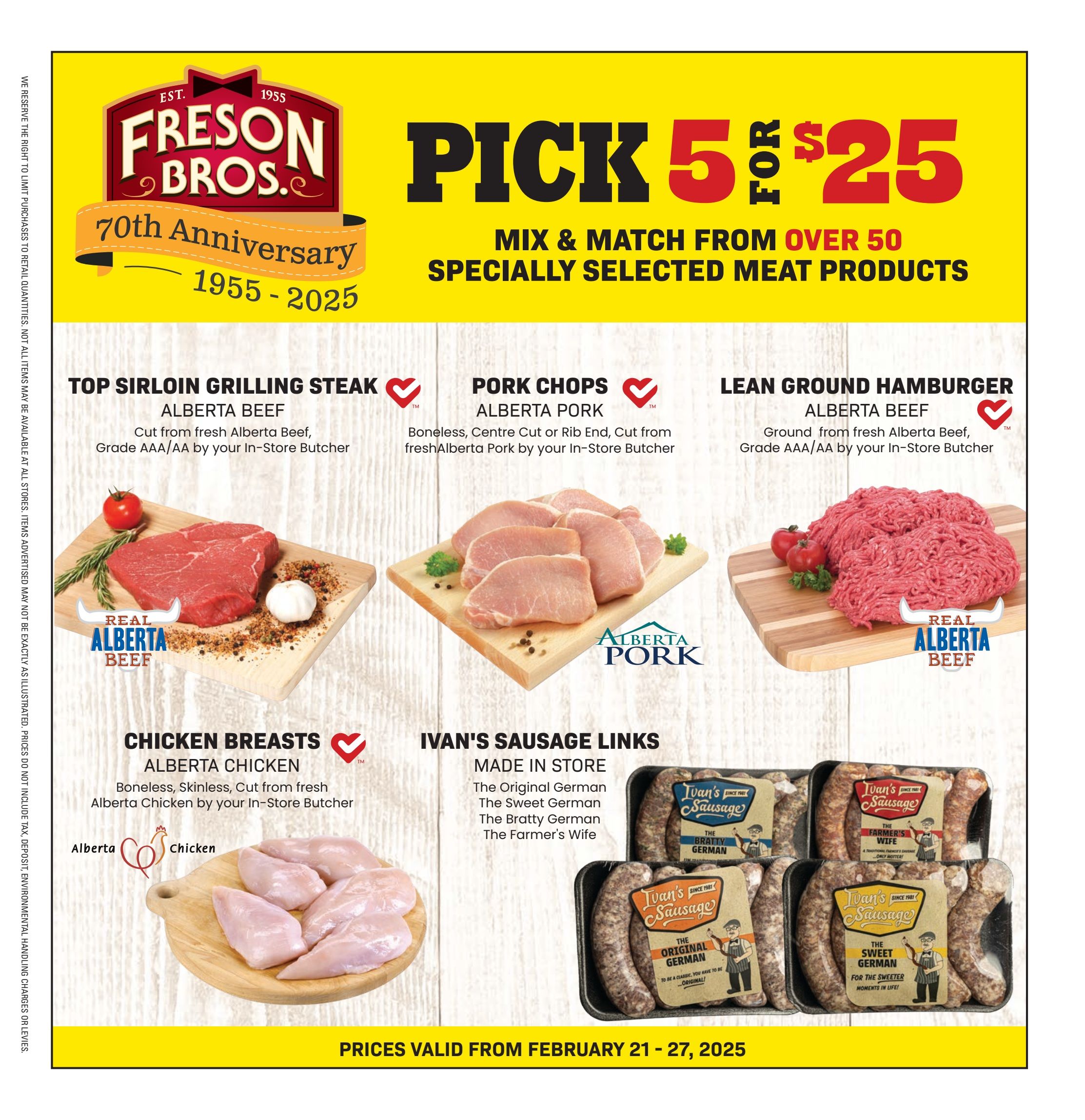 Freson Bros Upcoming Flyer - Flyers Online