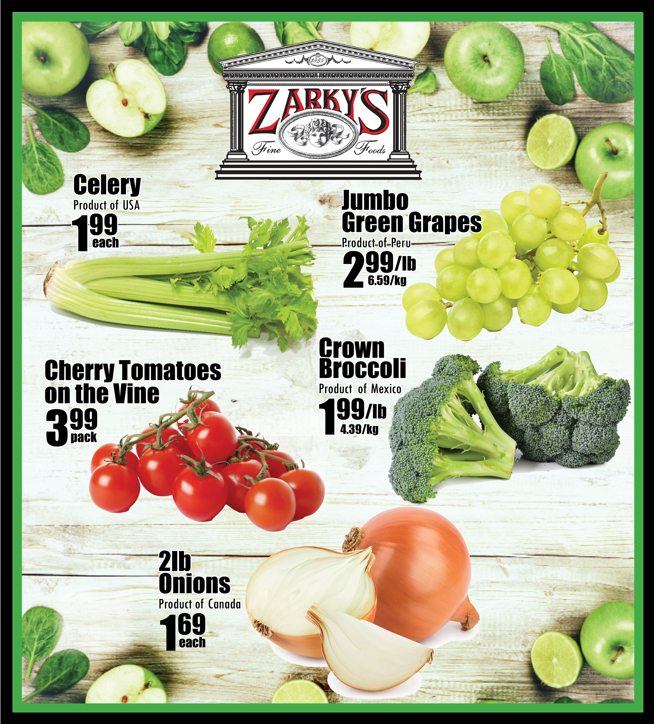 Zarky's Fine Foods Weekly Flyers - Flyers Online