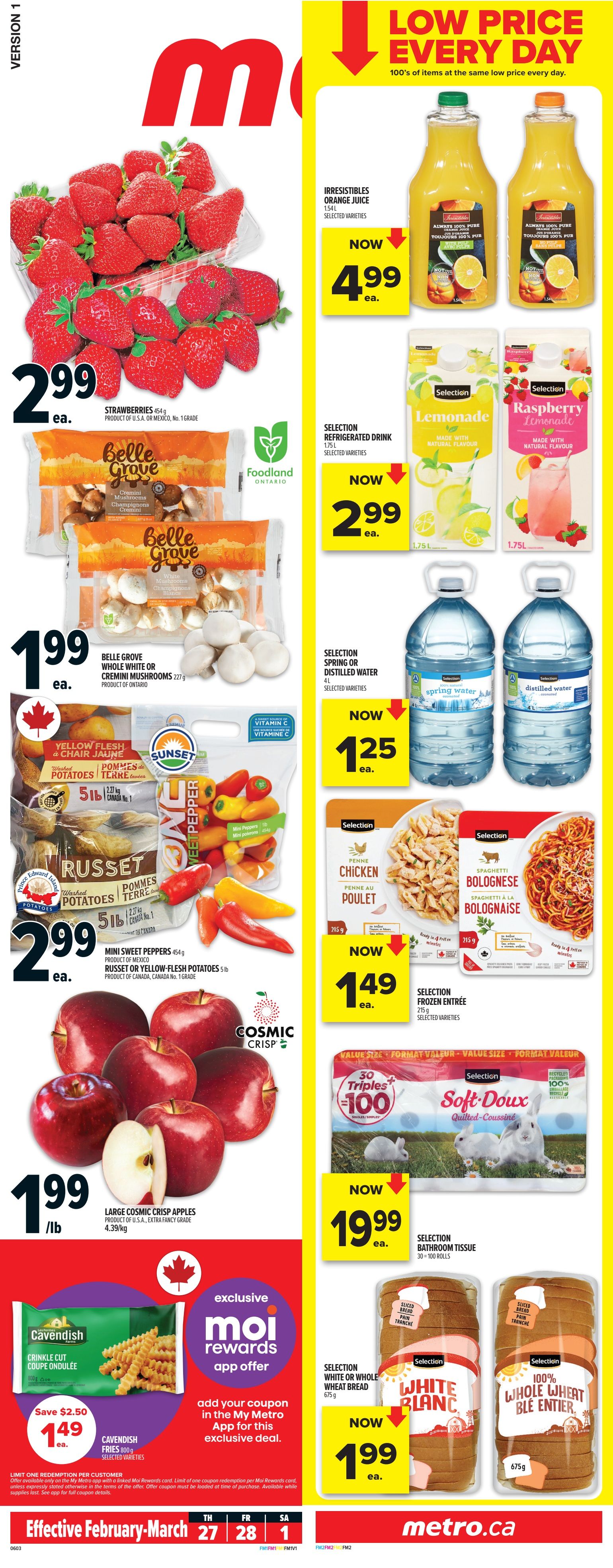 Metro Ontario Weekly Flyers | Flyers Online