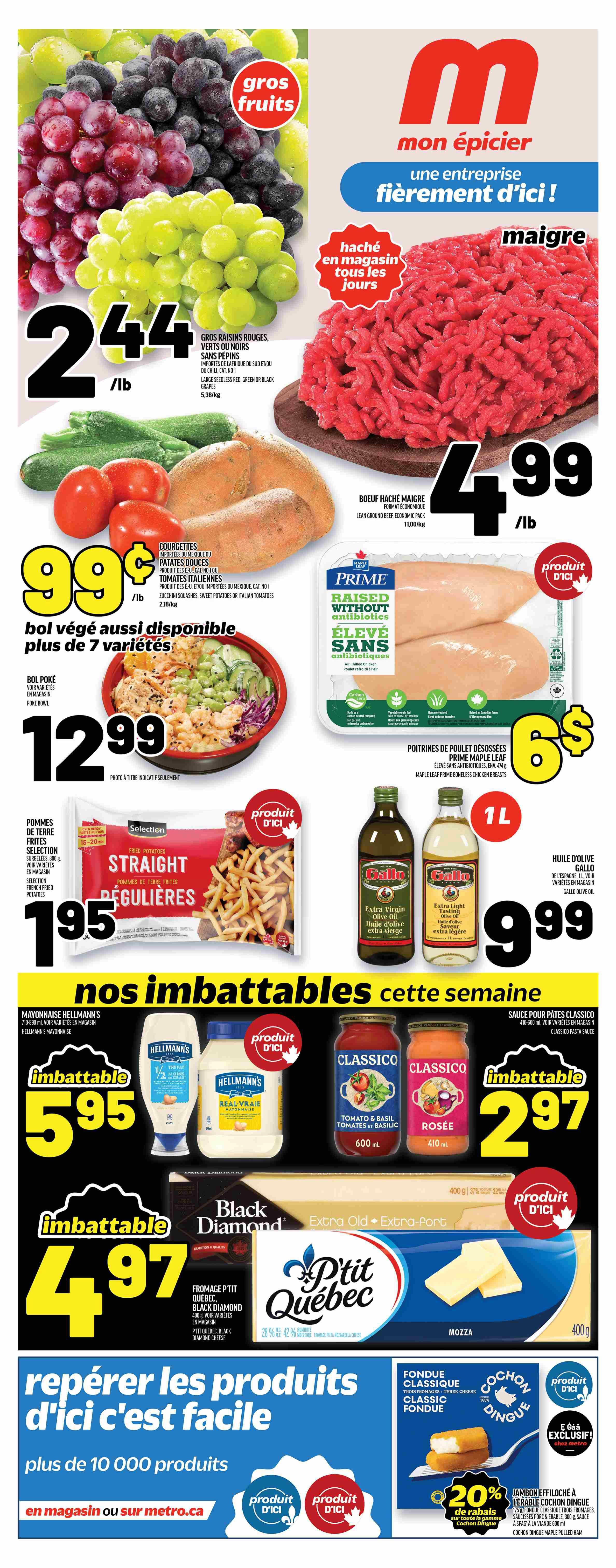 Metro Quebec Weekly Flyers | Flyers Online