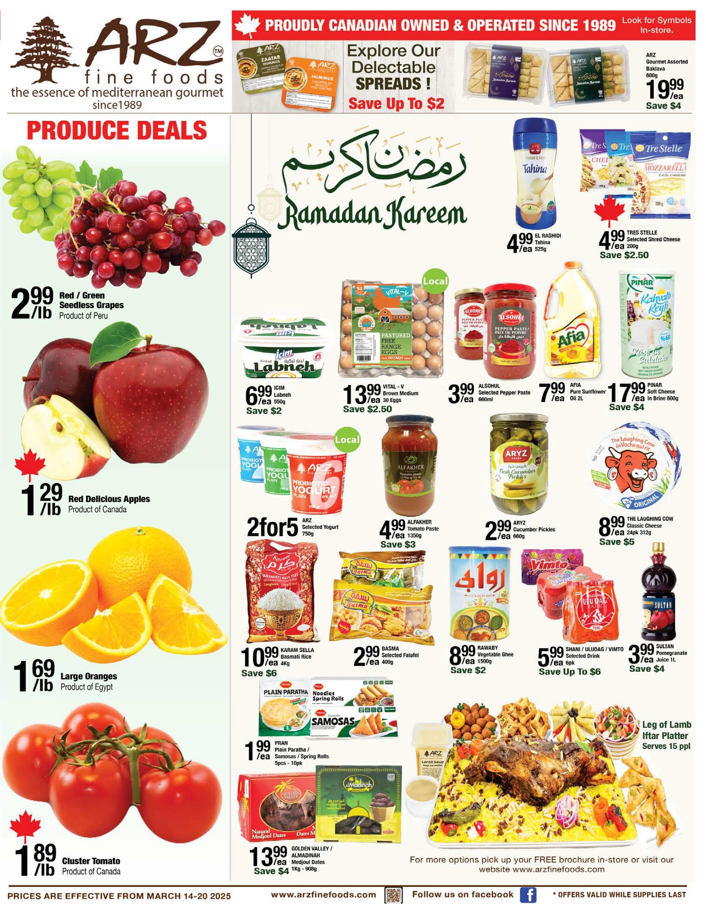 ARZ Fine Foods Weekly Flyers - Flyers Online