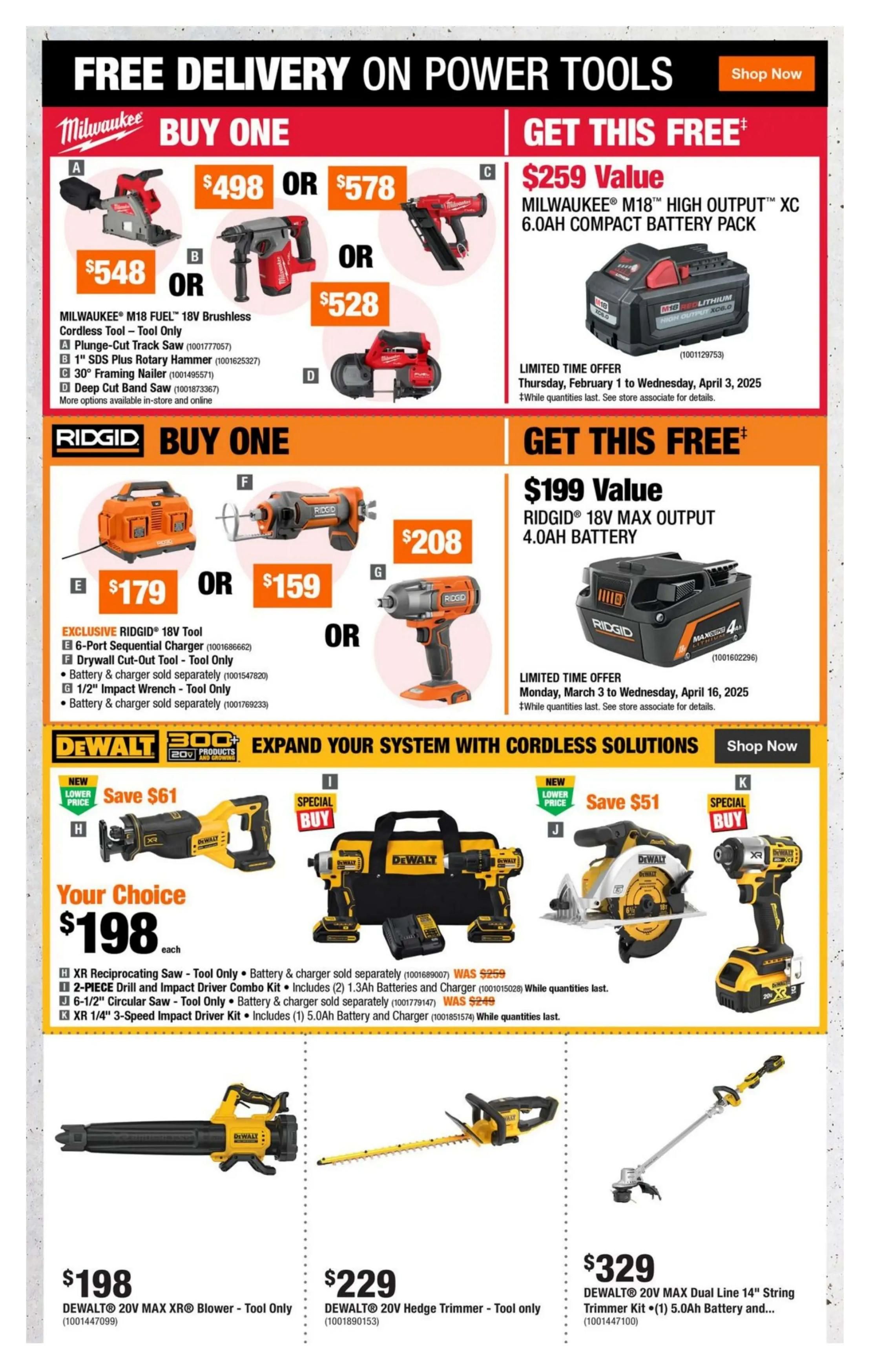 Home Depot Ontario Weekly Flyers | Flyers Online