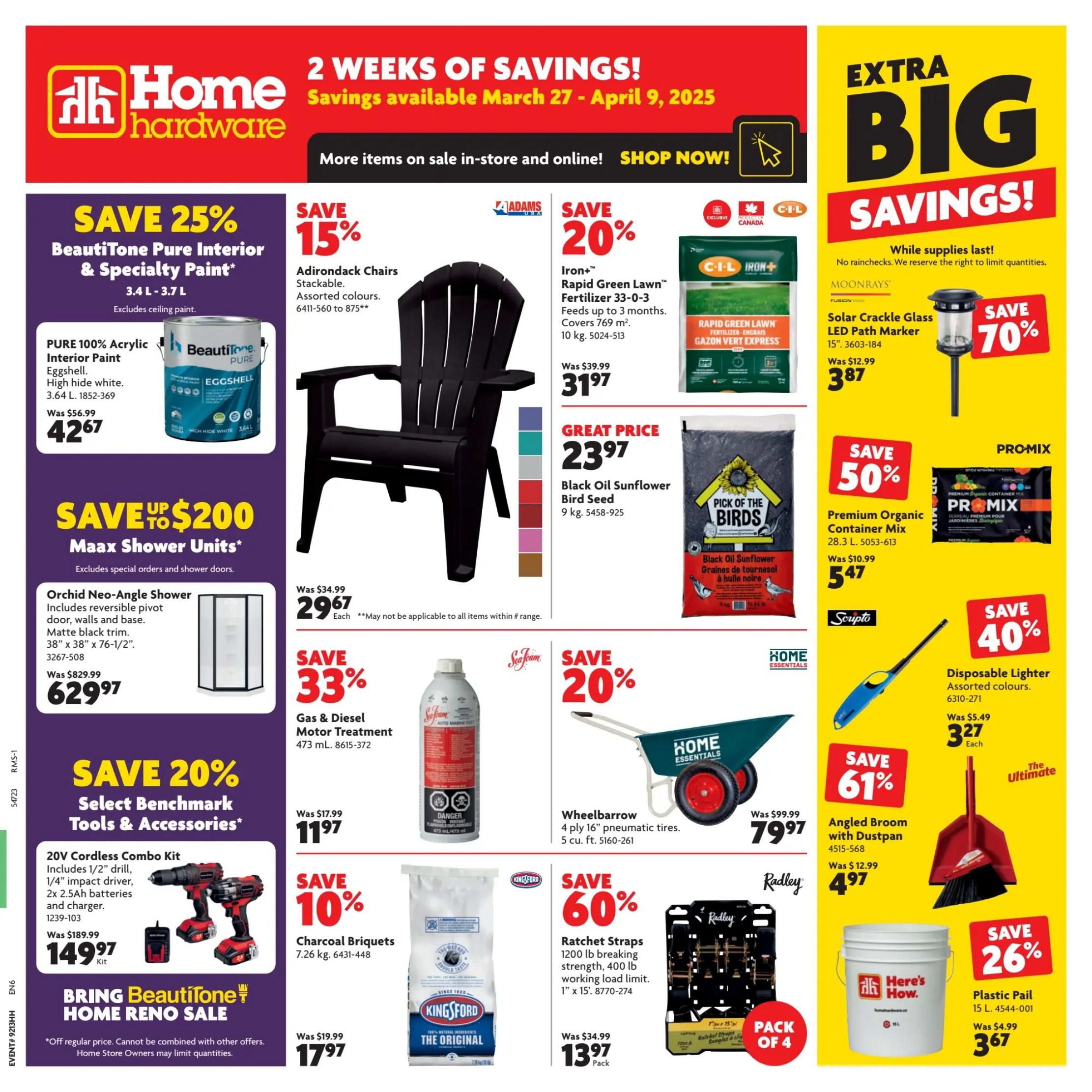 Home Hardware Ontario Weekly Flyers | Flyers Online