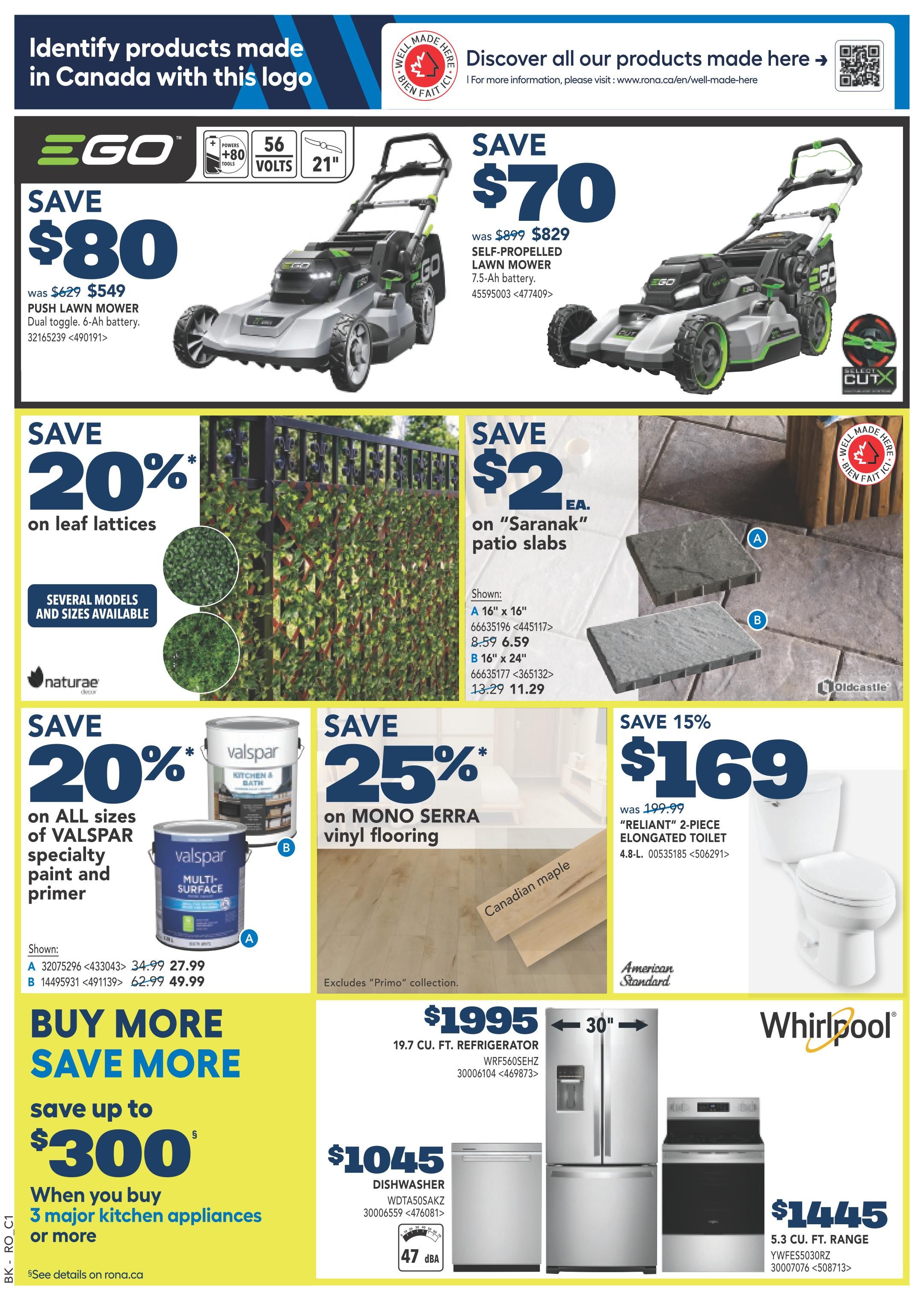 Rona Ontario Weekly Flyers | Flyers Online