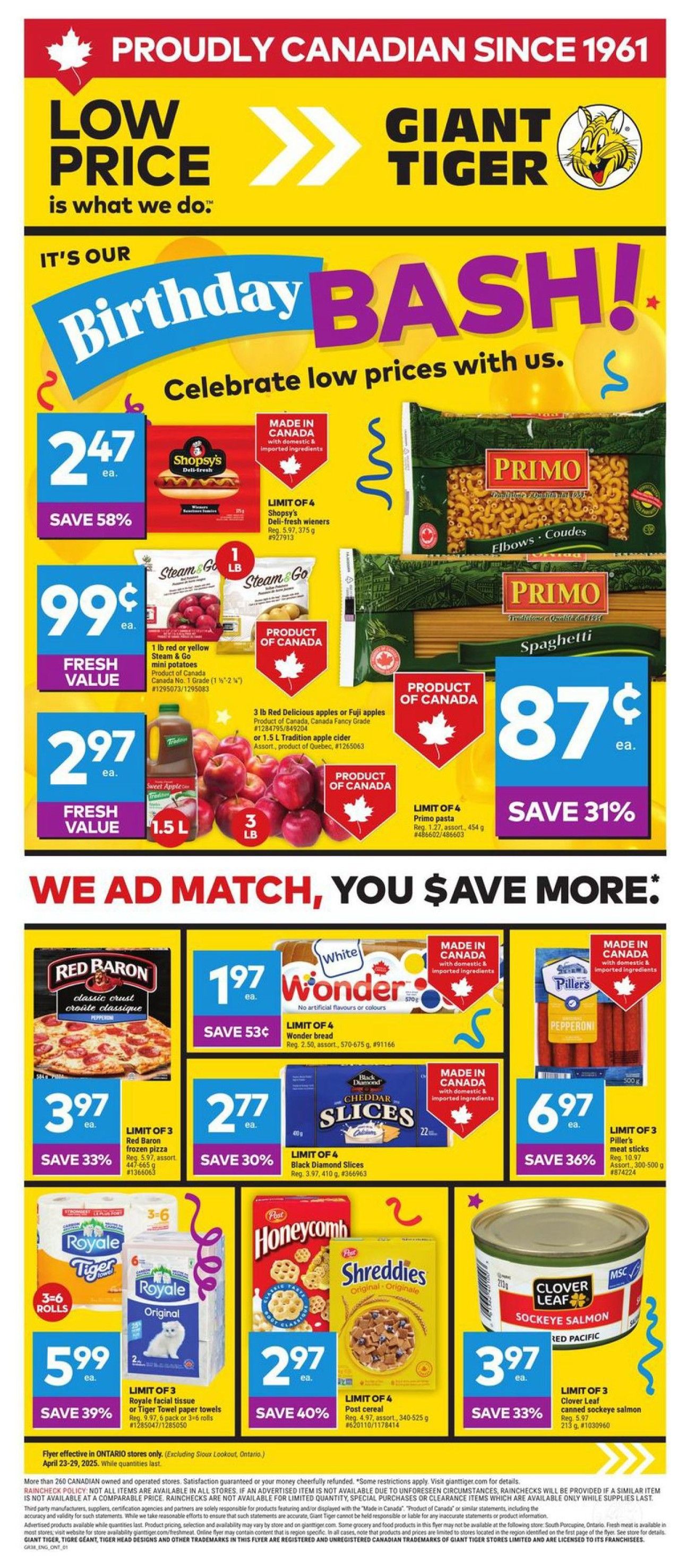 Giant Tiger Ontario Weekly Flyers | Flyers Online