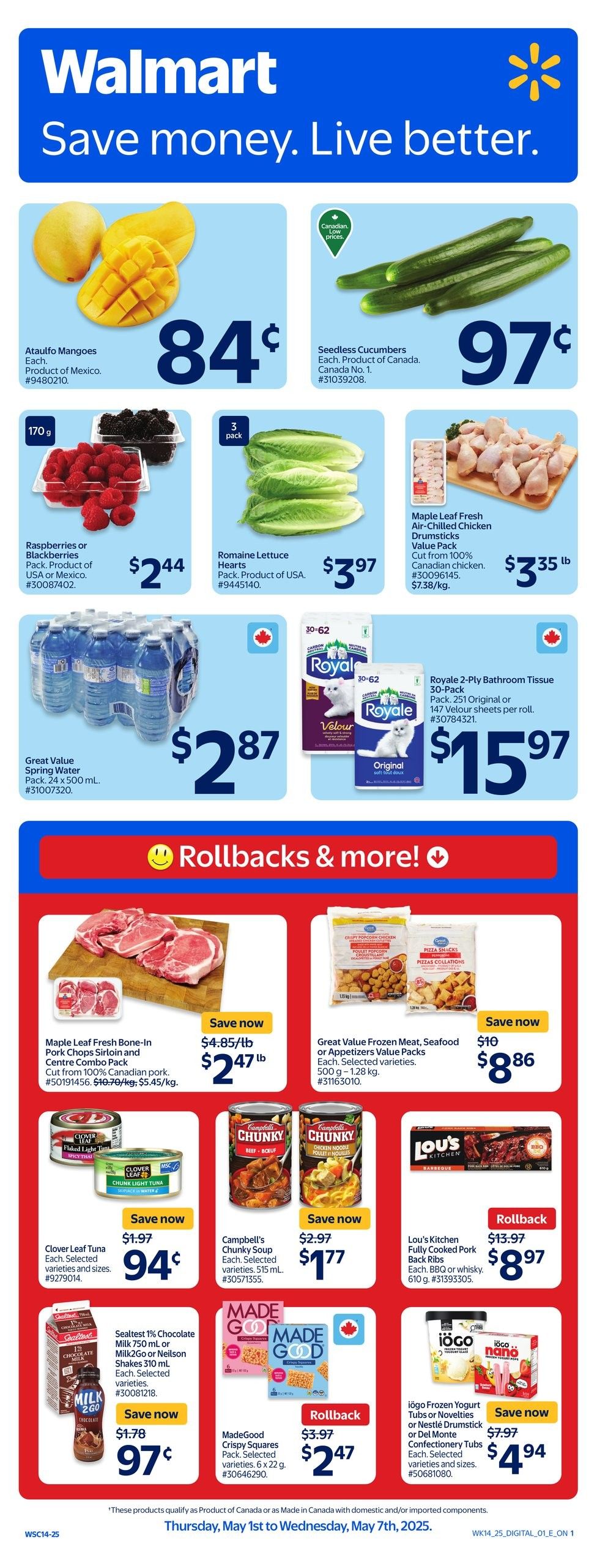 Walmart Canada Ontario Weekly Flyers | Flyers Online