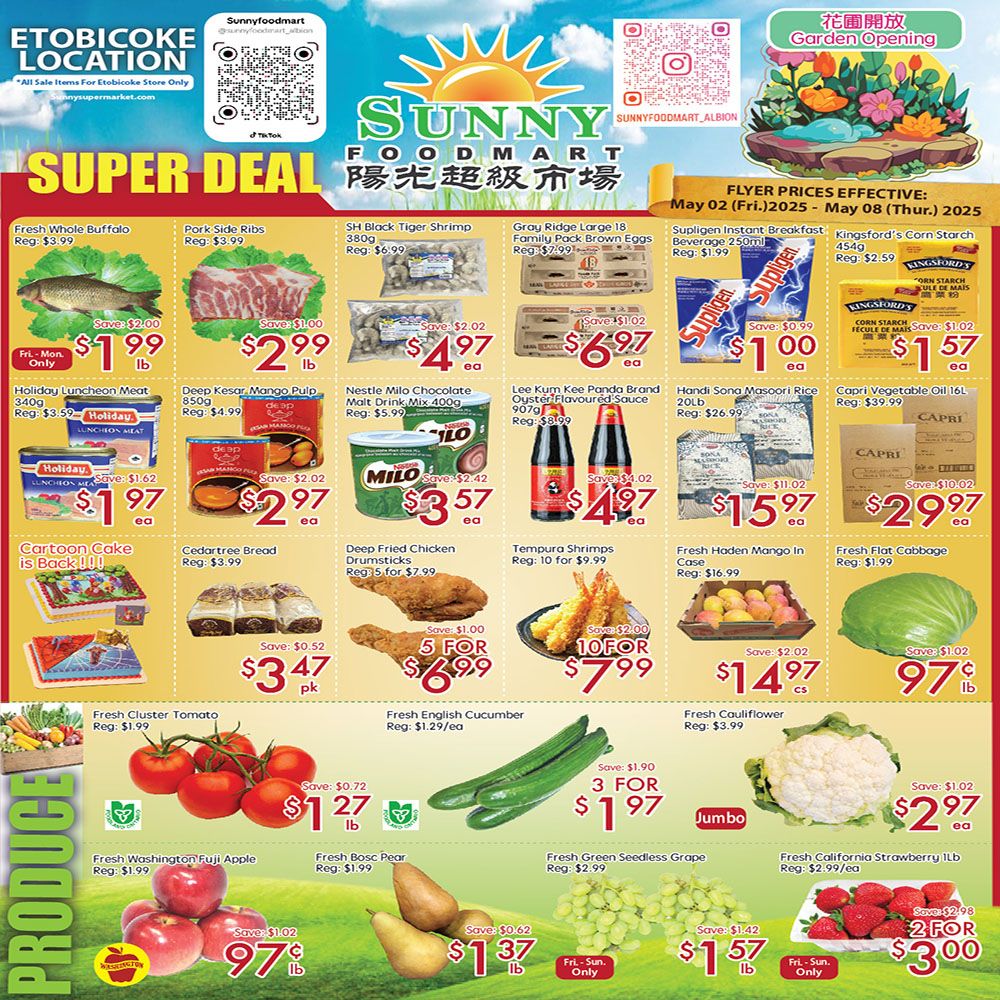 Sunny Foodmart Etobicoke Store Weekly Flyers | Flyers Online
