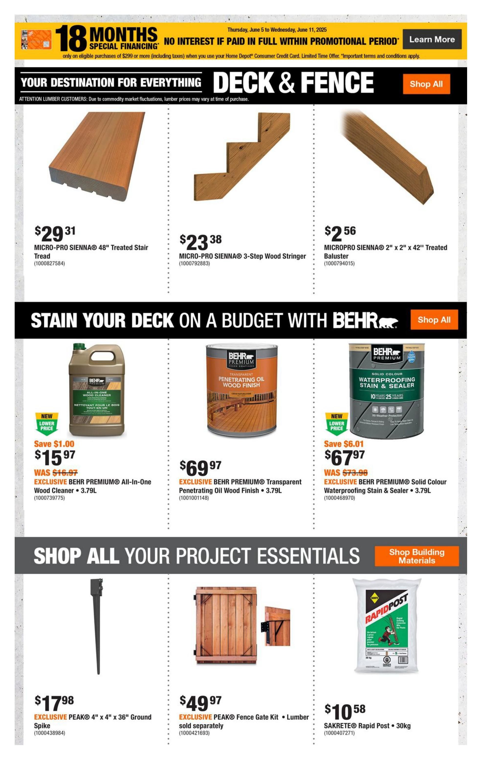 Home Depot Ontario Weekly Flyers | Flyers Online