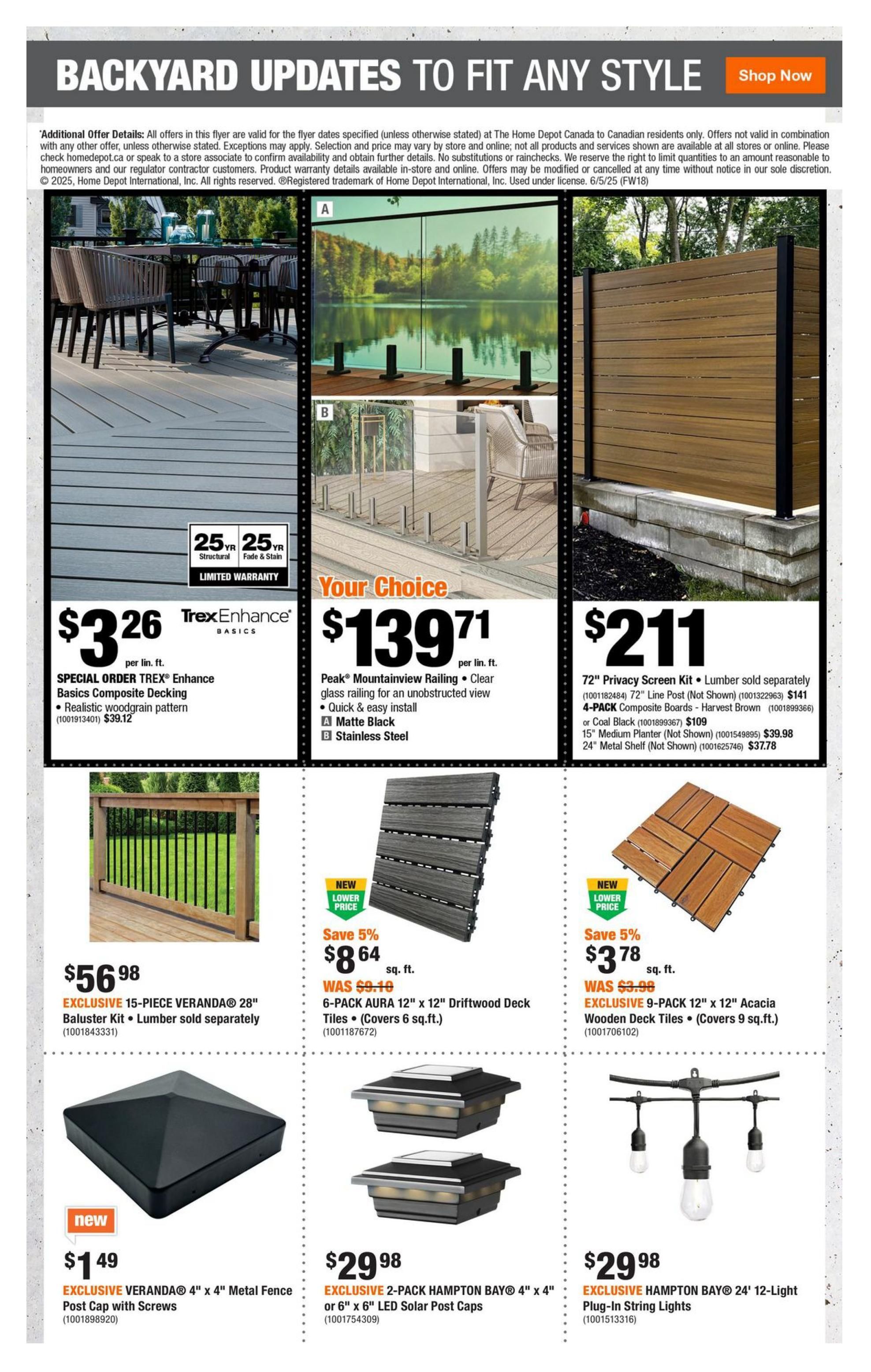 Home Depot Ontario Weekly Flyers | Flyers Online