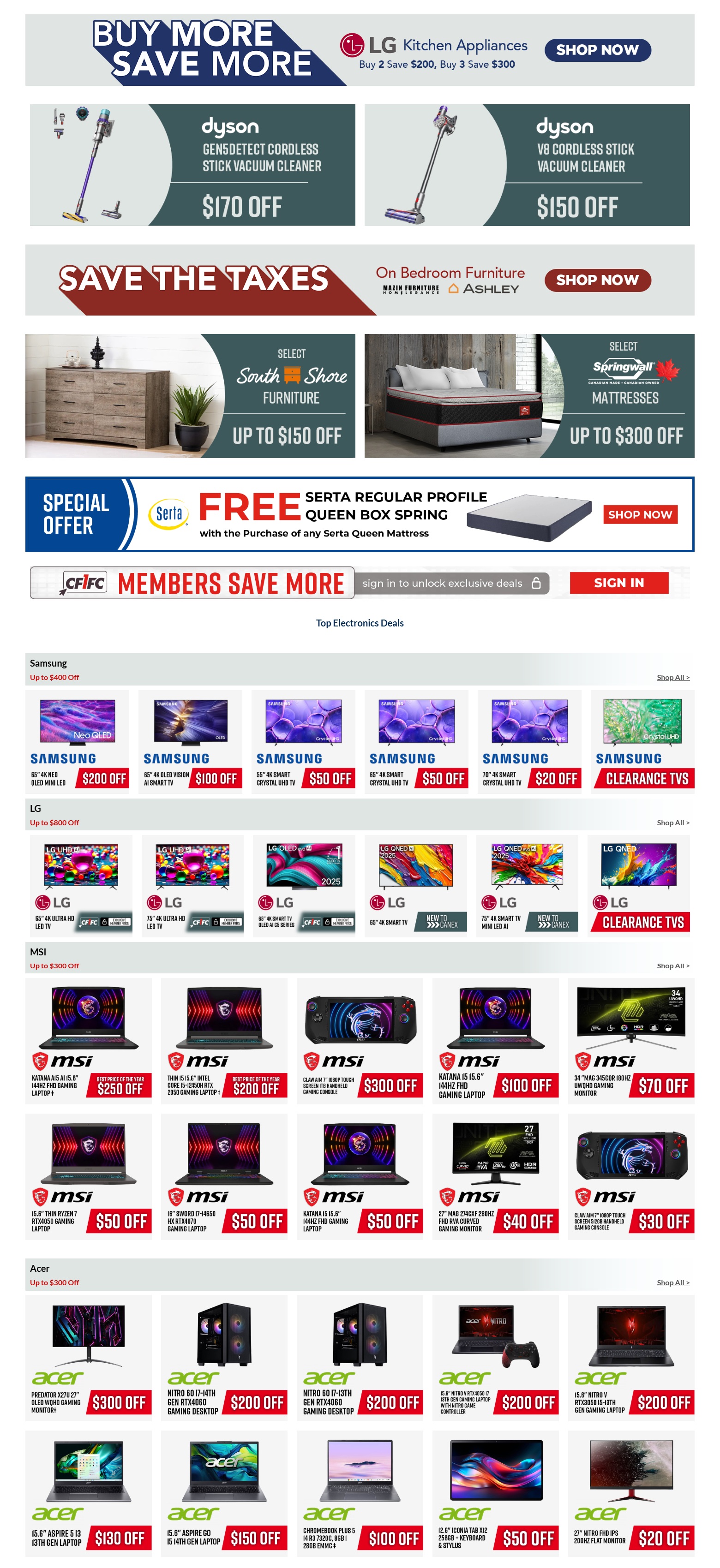 CANEX - Military Electronics Clothing Appliances - Flyers Online