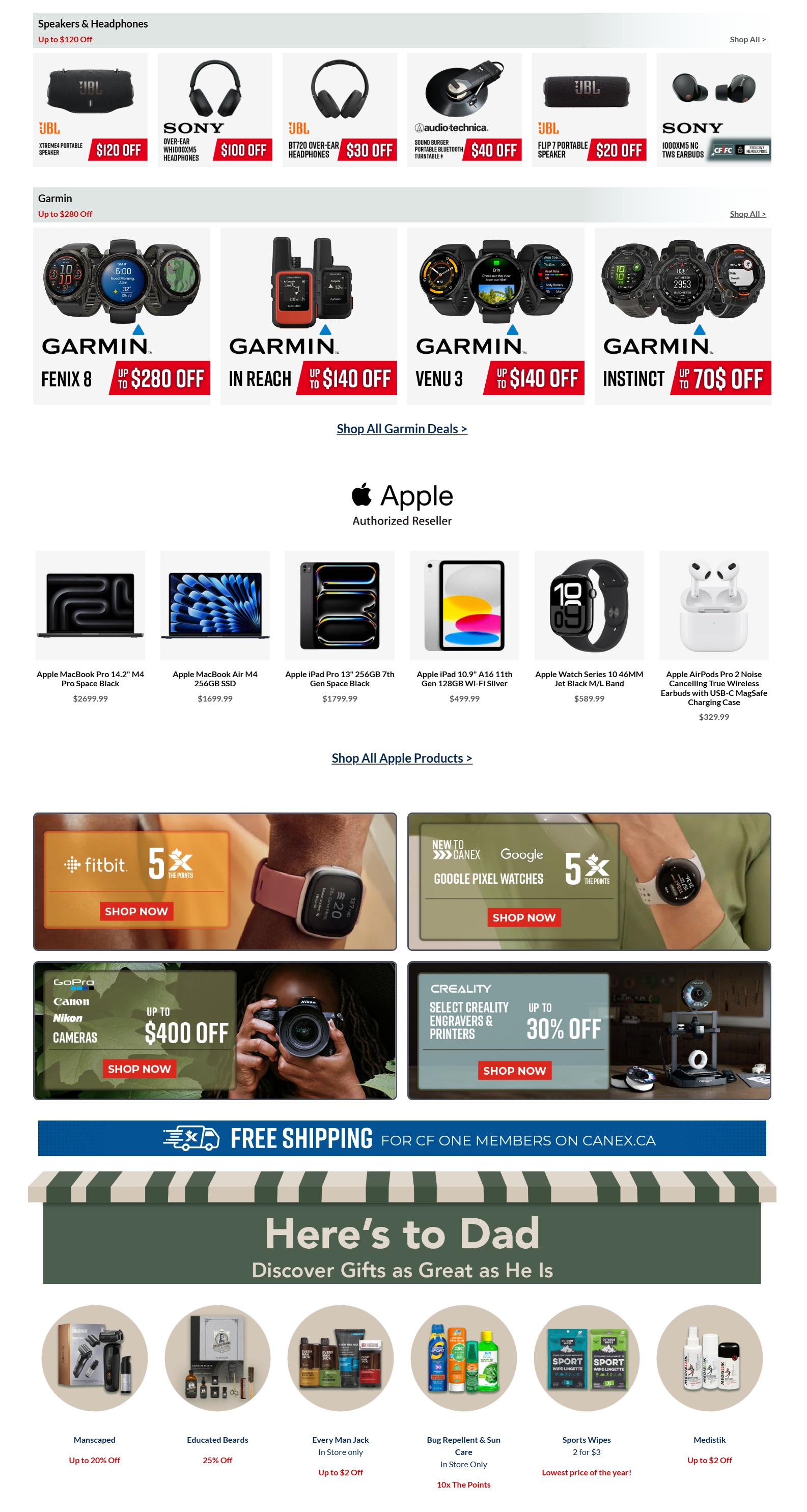 CANEX - Military Electronics Clothing Appliances - Flyers Online