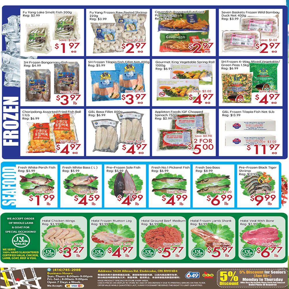 Sunny Foodmart Etobicoke Store Weekly Flyers | Flyers Online