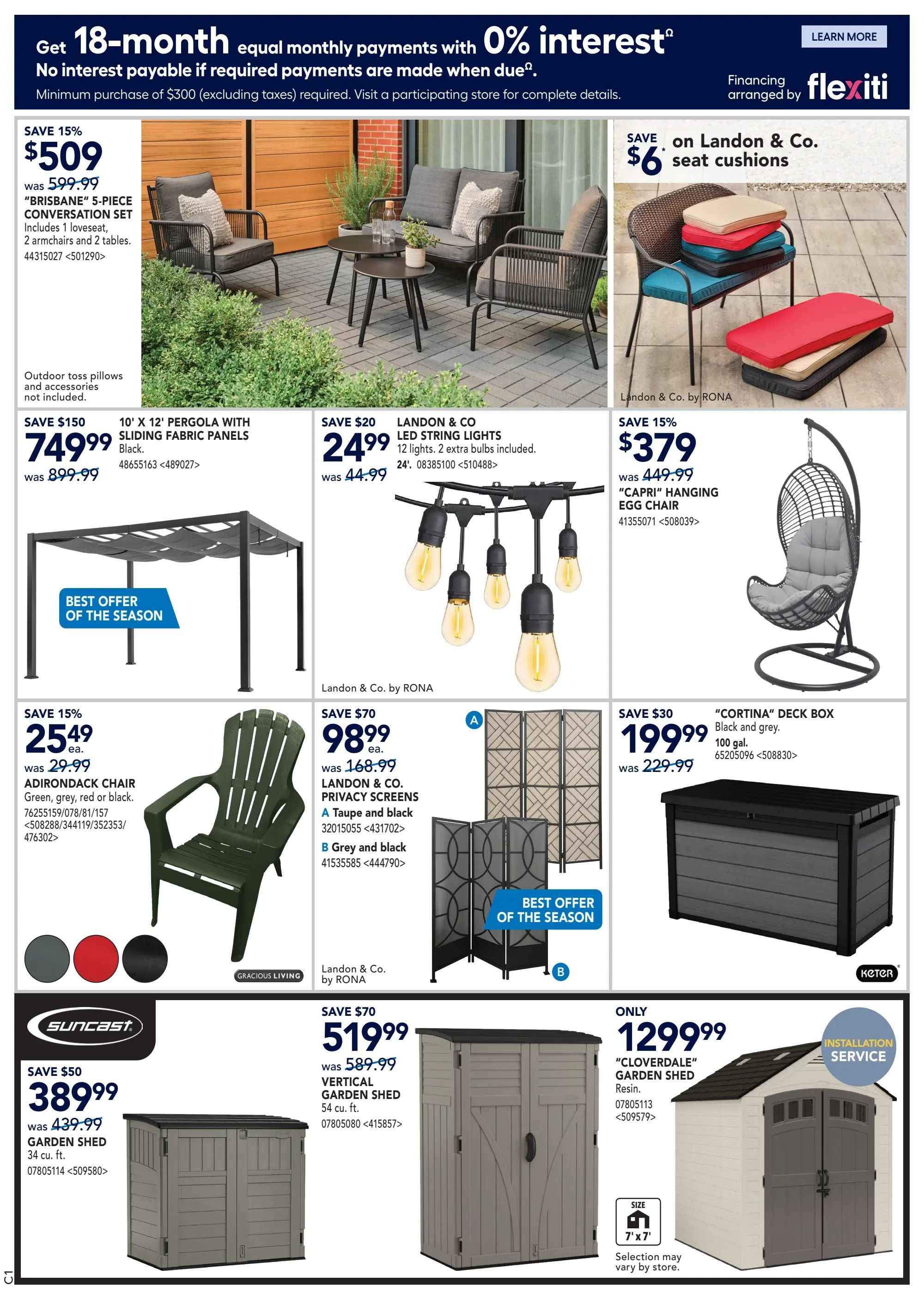 Rona Ontario Weekly Flyers | Flyers Online
