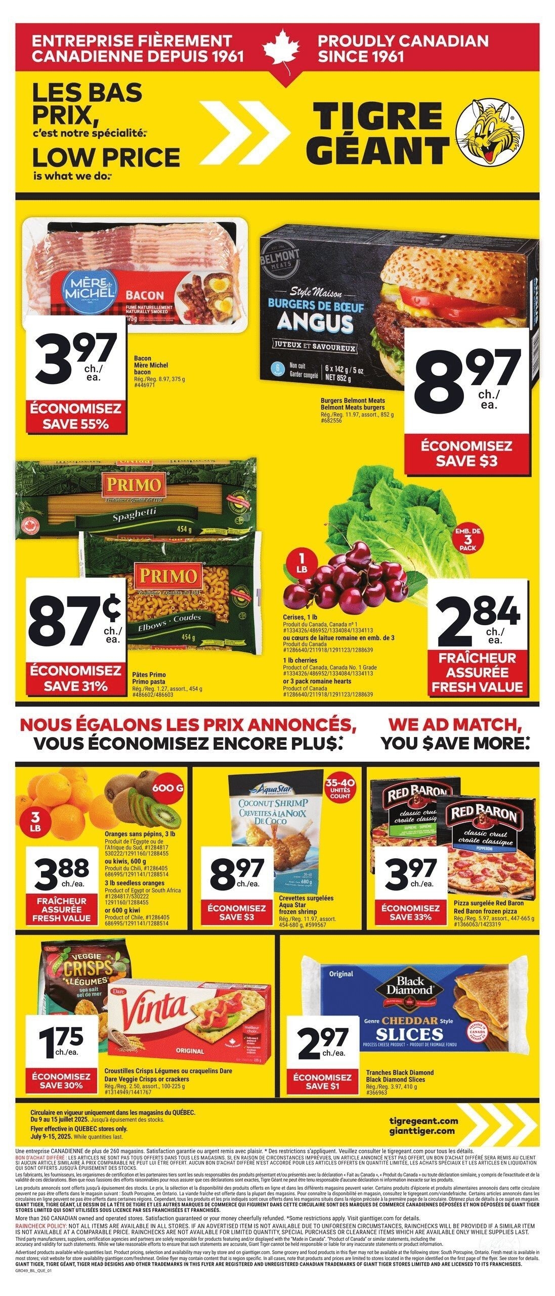 Giant Tiger Quebec Weekly Flyers | Flyers Online