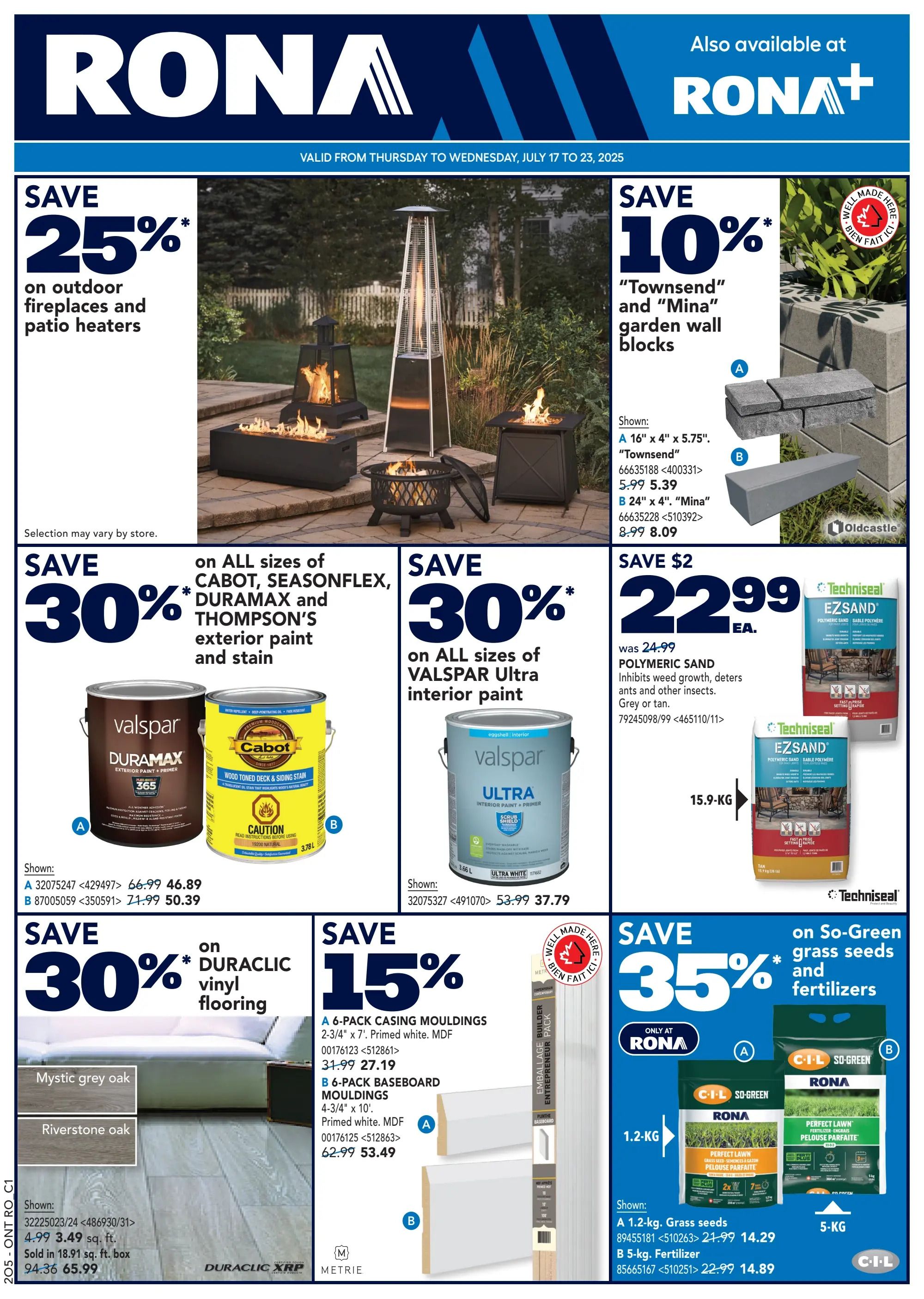Rona Ontario Weekly Flyers | Flyers Online