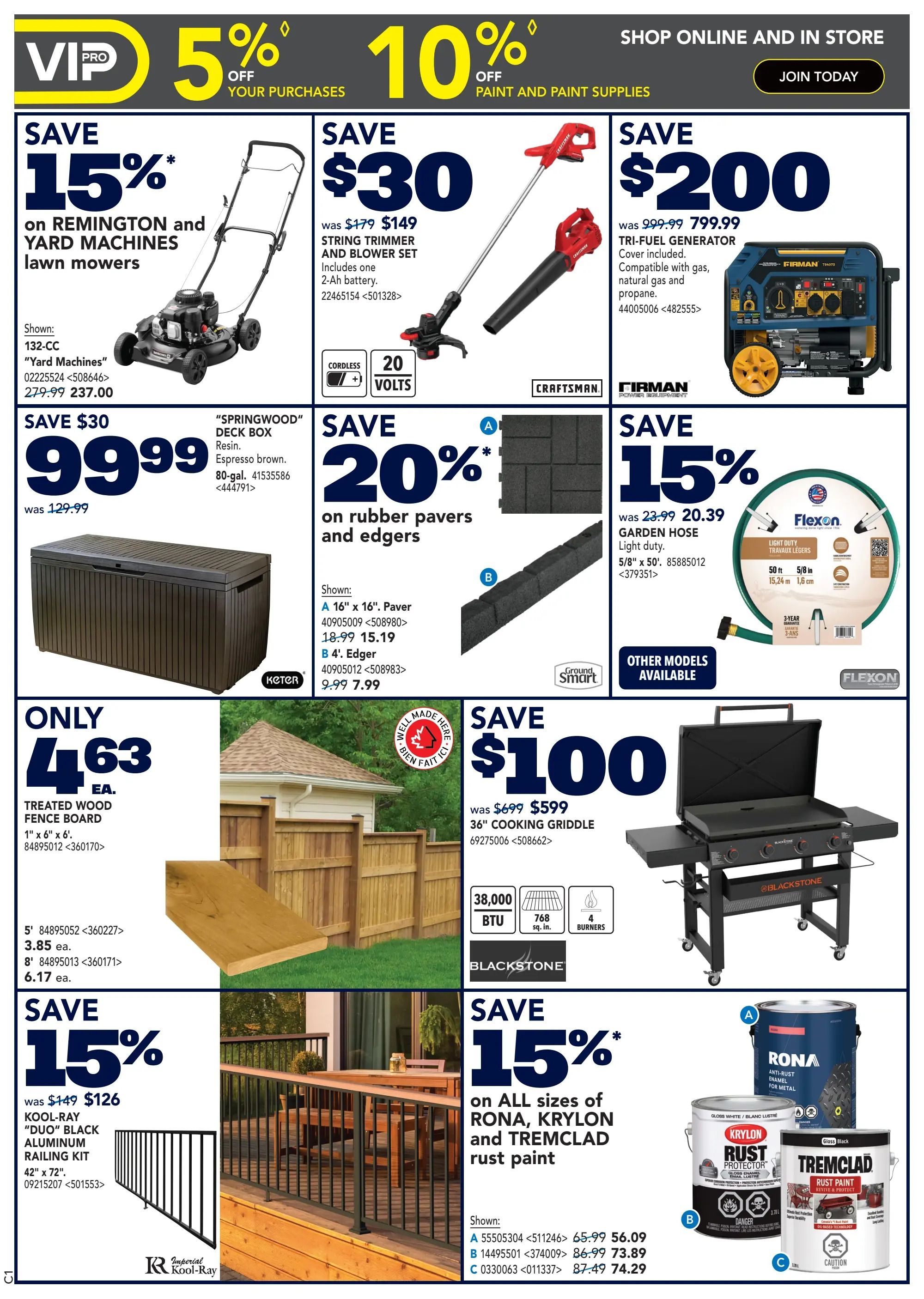 Rona Ontario Upcoming Flyer - Flyers Online