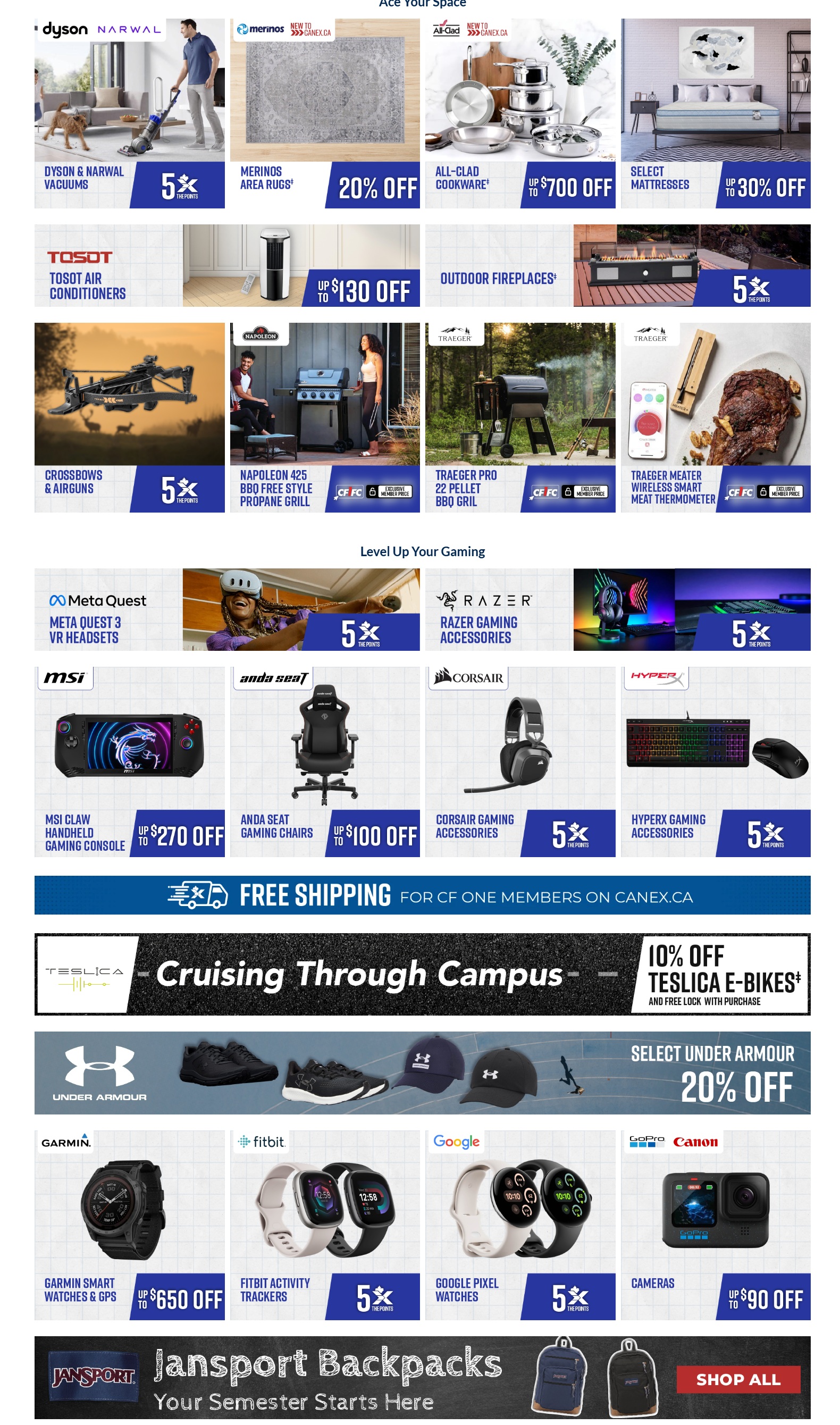 CANEX - Military Electronics Clothing Appliances - Flyers Online