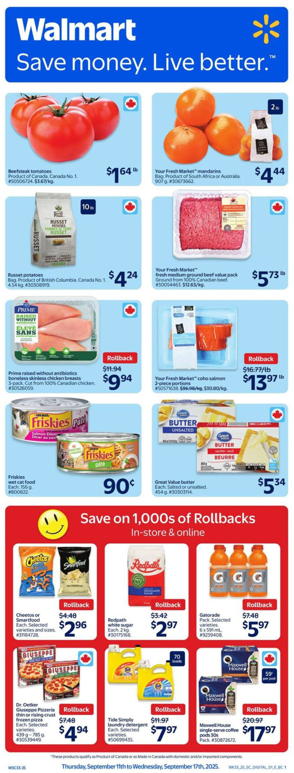 Walmart Canada Western Canada Weekly Flyers | Flyers Online