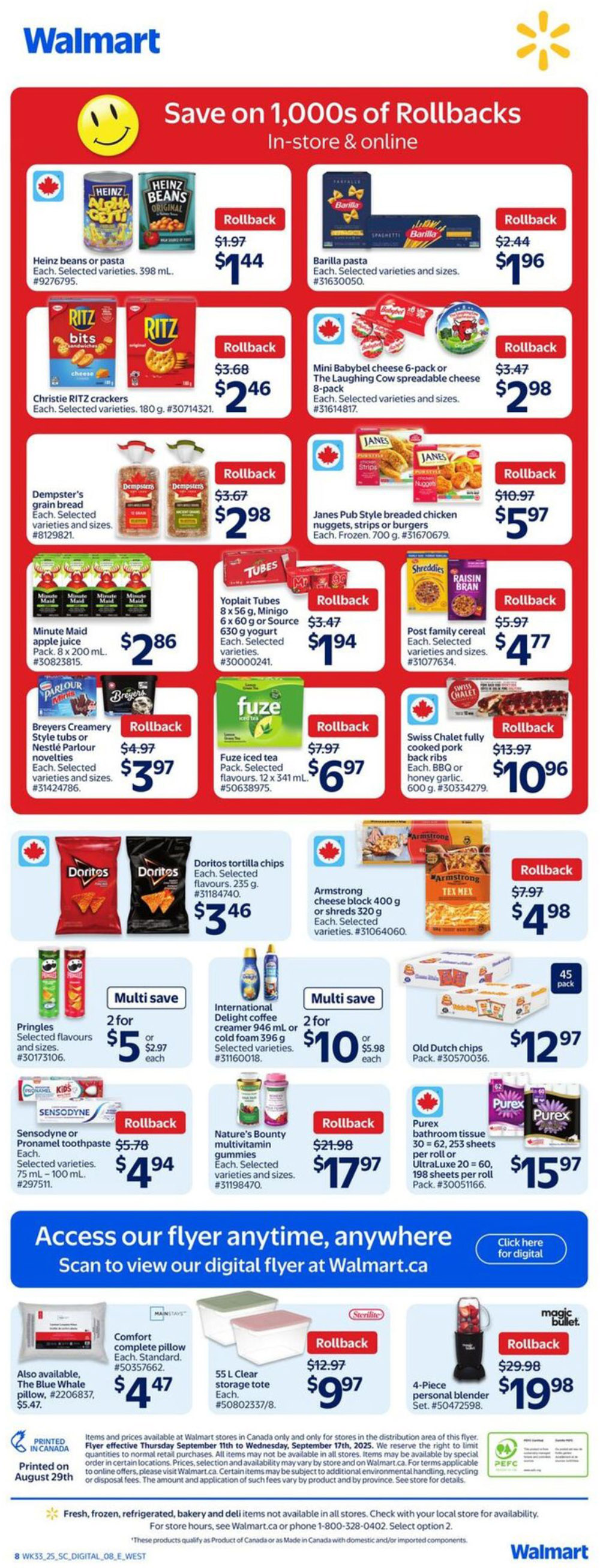 Walmart Canada Western Canada Weekly Flyers | Flyers Online