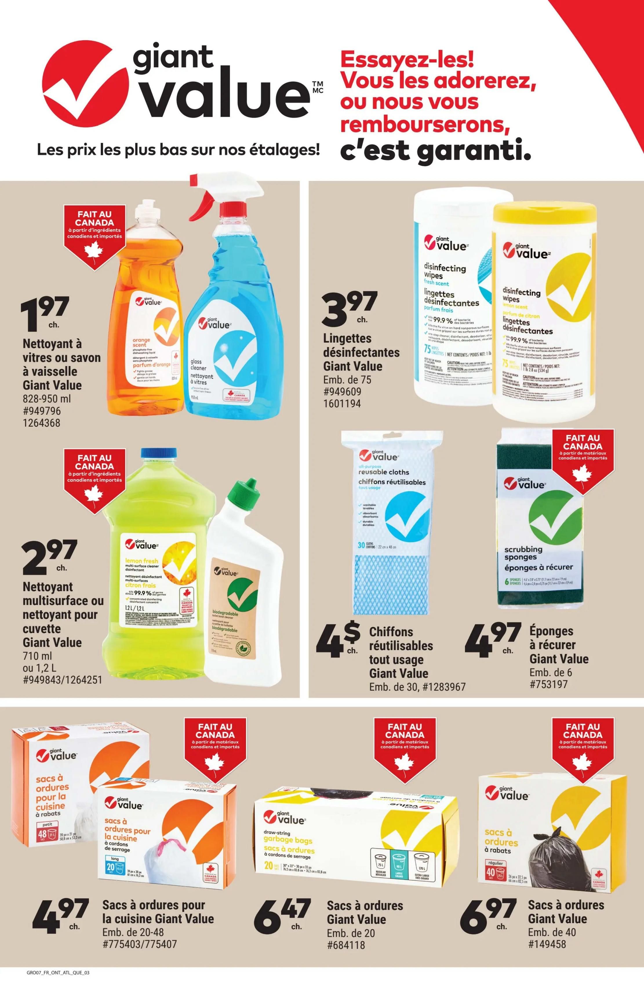 Giant Tiger Quebec Weekly Flyers | Flyers Online